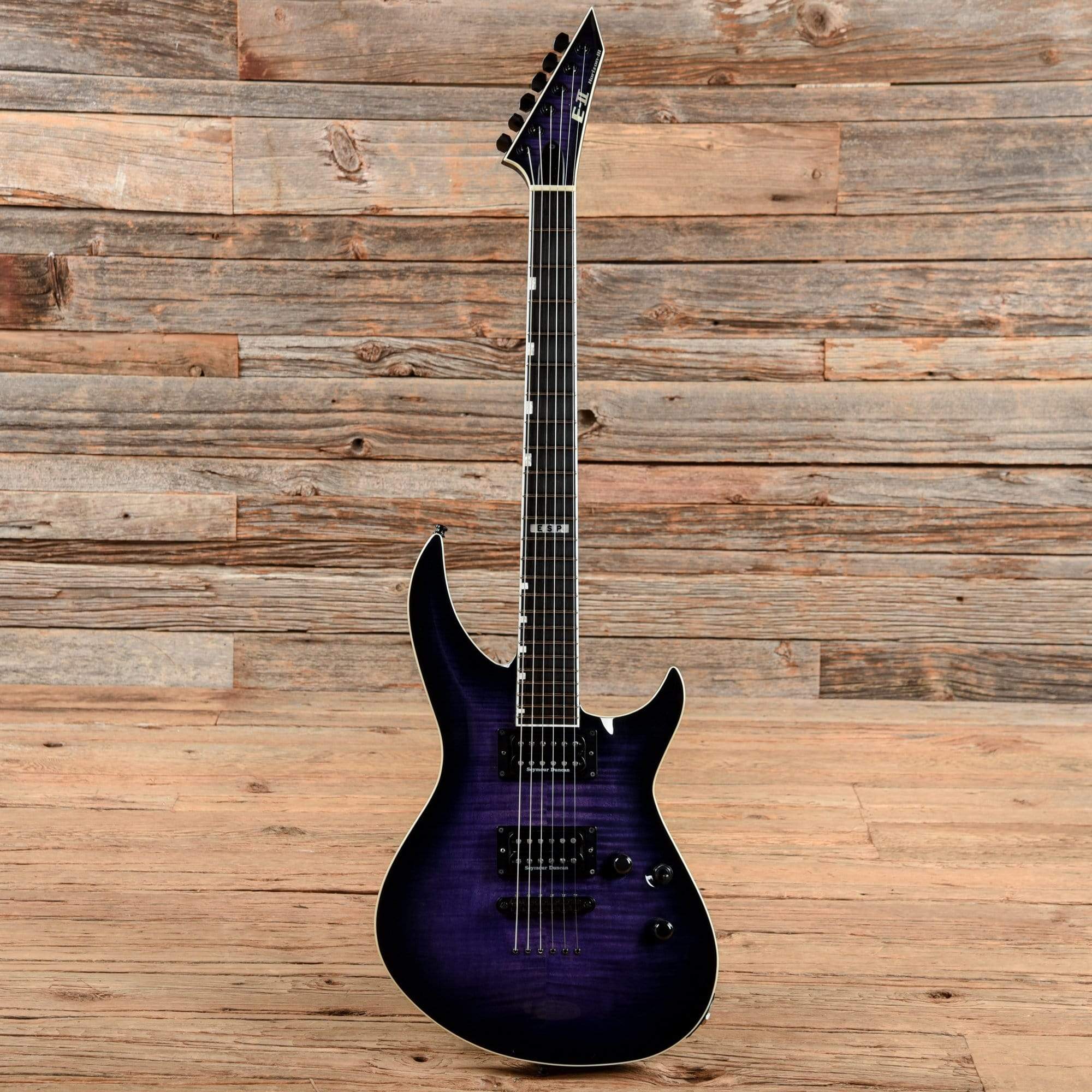 ESP E-II Horizon-III FM Reindeer Blue – Chicago Music Exchange