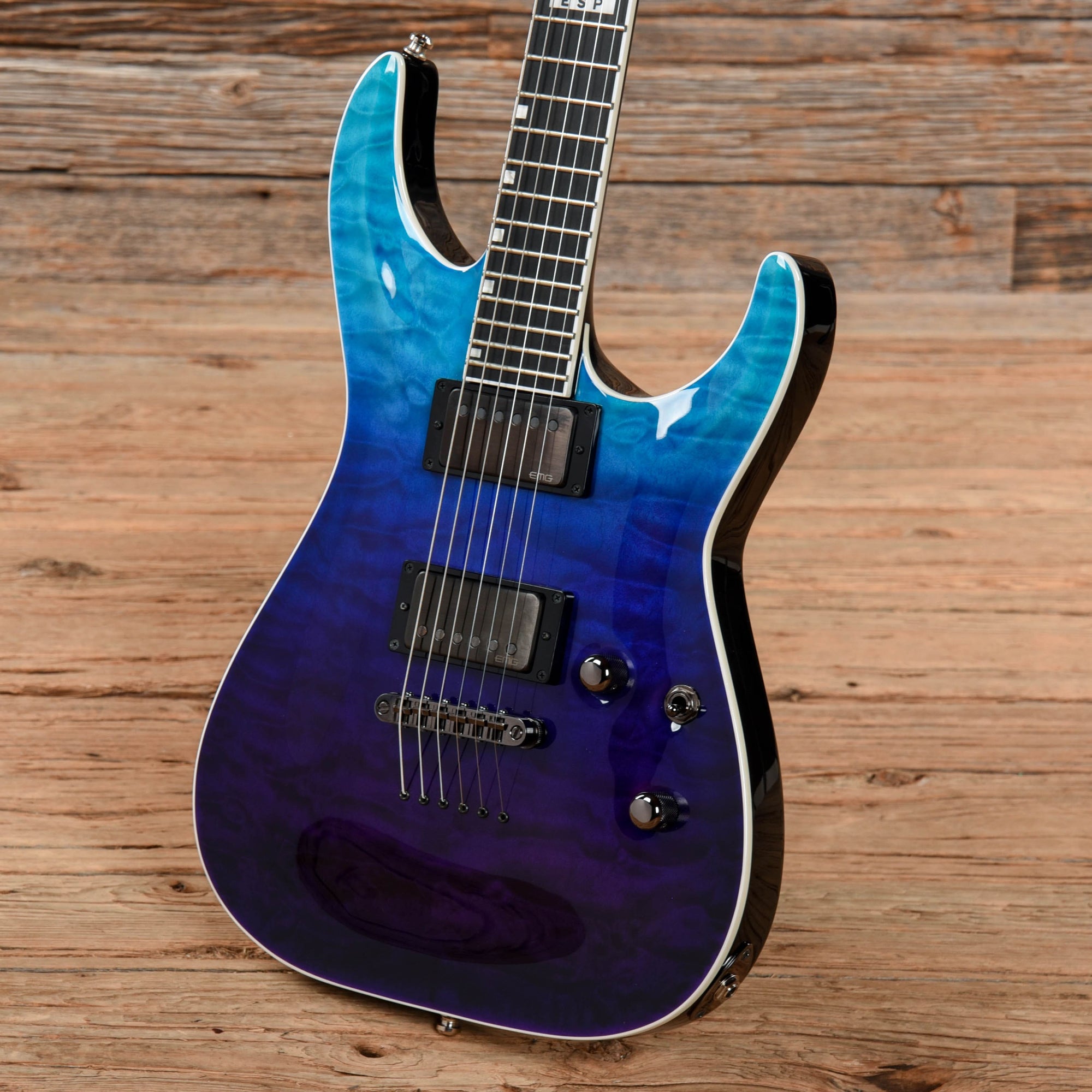 ESP E-II Horizon NT-II Blue Purple Gradation – Chicago Music Exchange