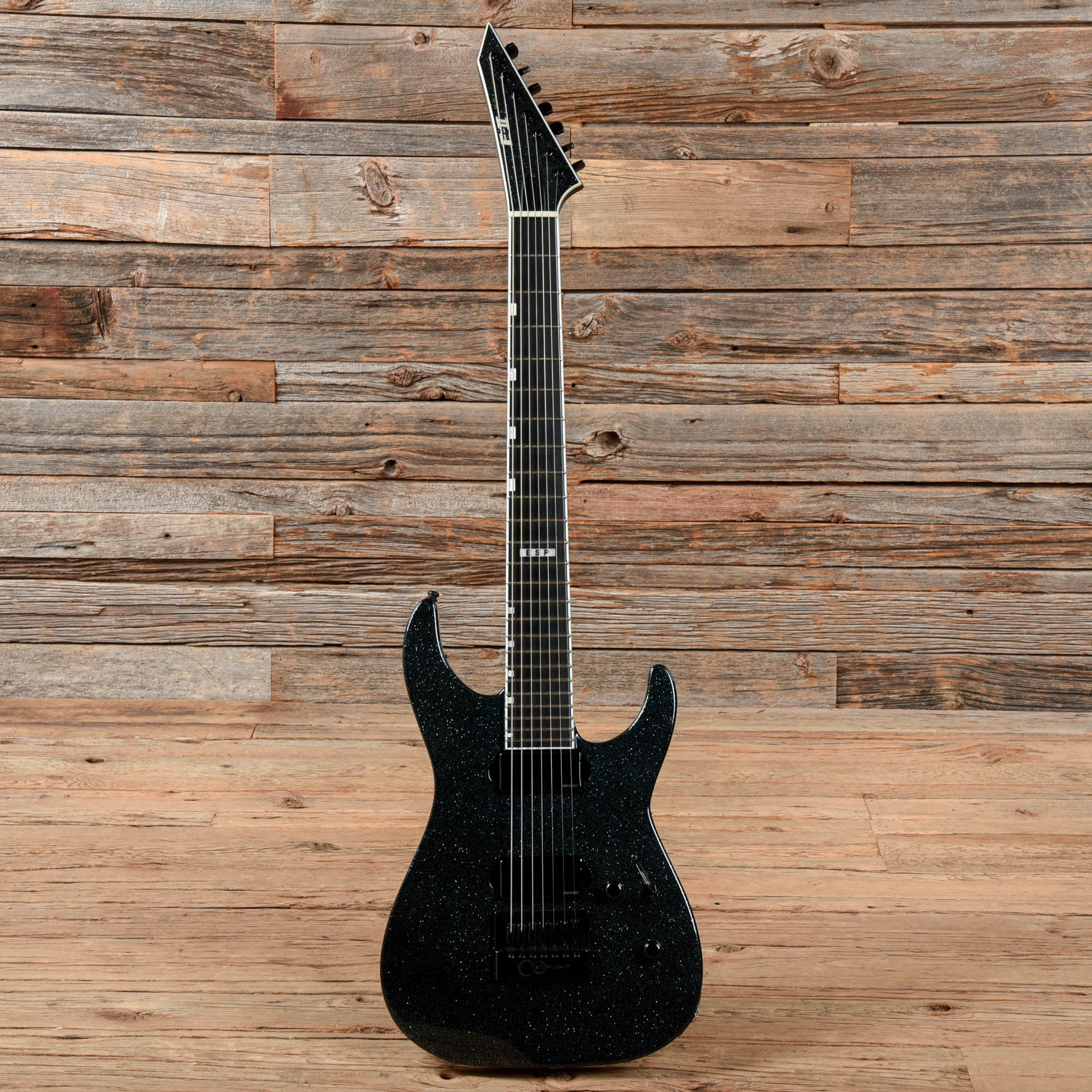 ESP E-II M-II 7B Baritone Evertune Granite Sparkle – Chicago Music Exchange