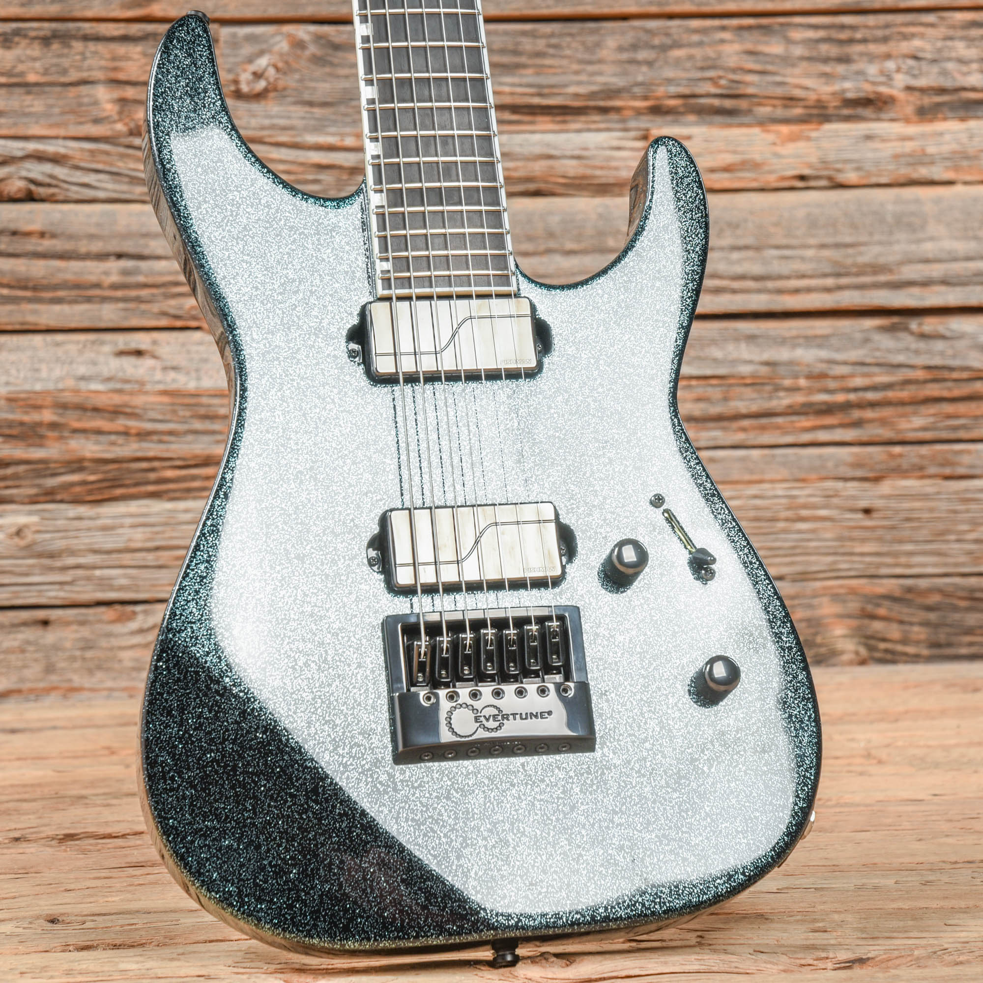 ESP E-II M-II 7B Baritone Evertune Granite Sparkle – Chicago Music Exchange