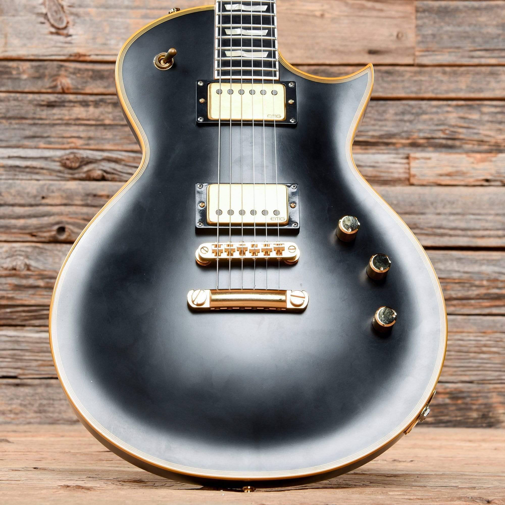 ESP Eclipse Standard Vintage Black – Chicago Music Exchange