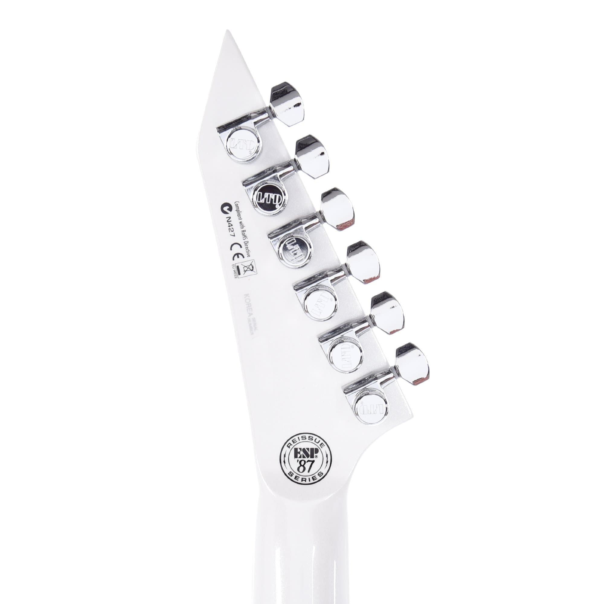 ESP LTD Eclipse '87 NT Pearl White – Chicago Music Exchange