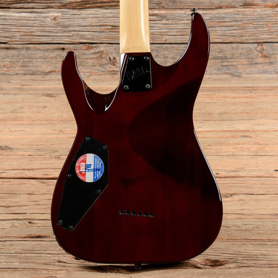 ESP LTD MH-100QMNT Amber Sunburst 2014 – Chicago Music Exchange