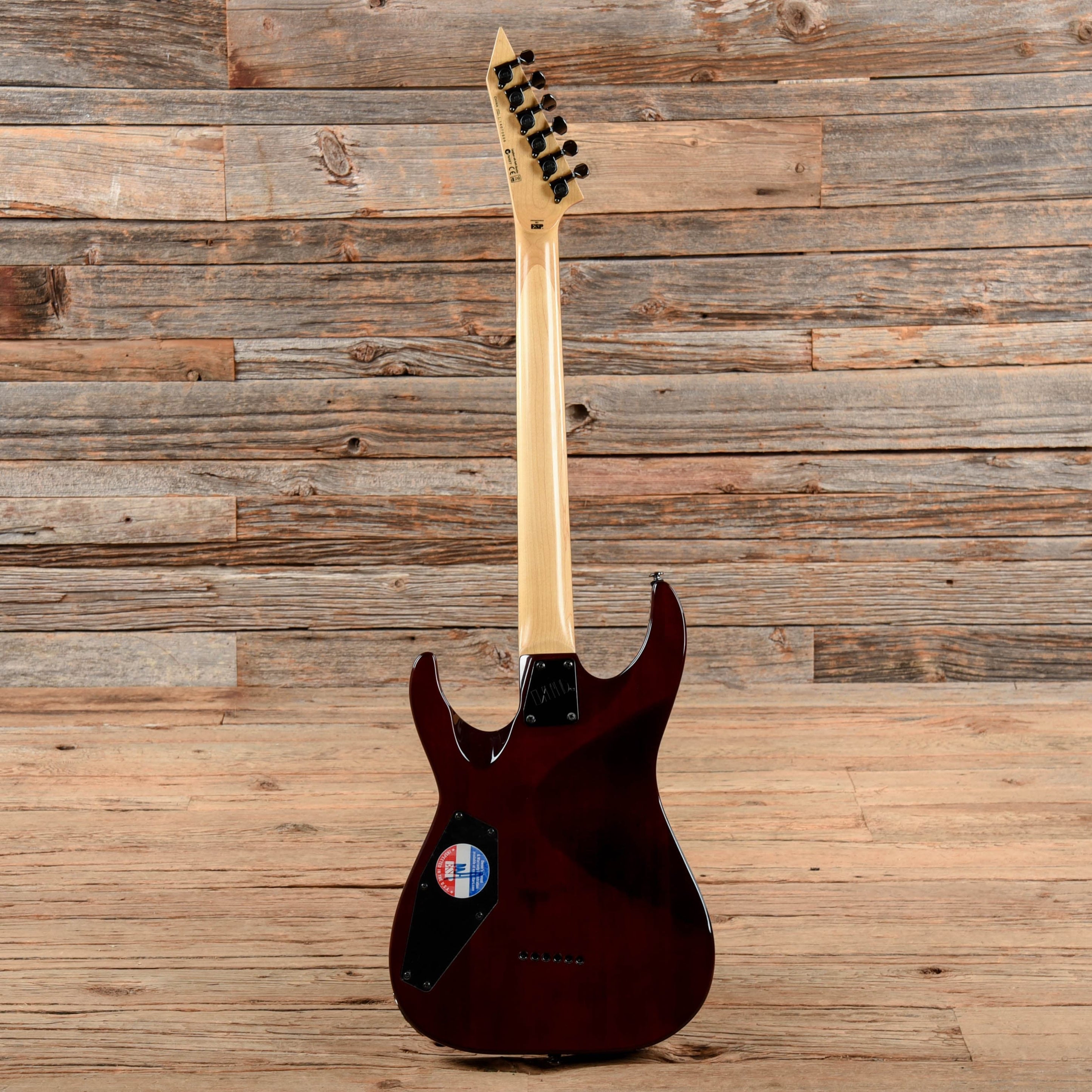 ESP LTD MH-100QMNT Amber Sunburst 2014 – Chicago Music Exchange