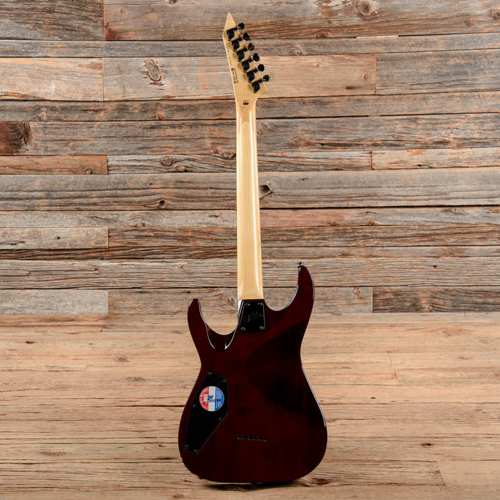ESP LTD MH-100QMNT Amber Sunburst 2014 – Chicago Music Exchange