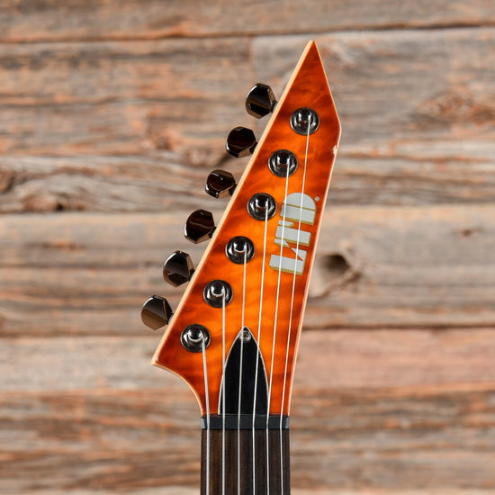ESP LTD MH-100QMNT Amber Sunburst 2014 – Chicago Music Exchange