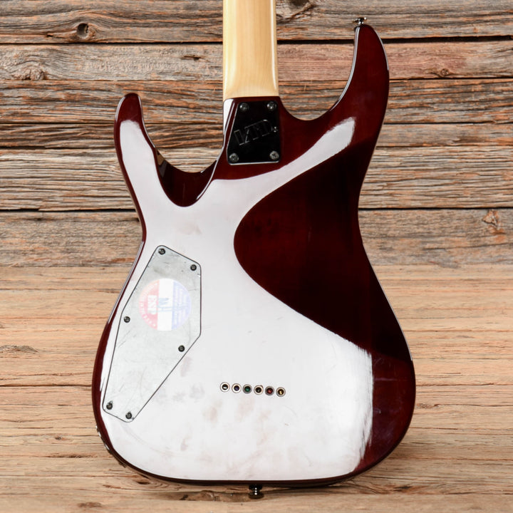 ESP LTD MH-100QMNT Amber Sunburst 2014 – Chicago Music Exchange