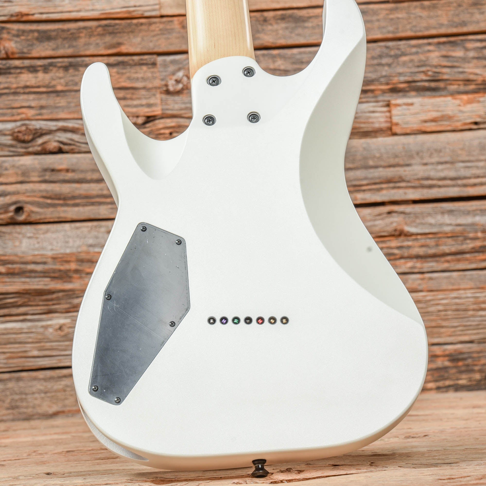 ESP USA Custom M7 Baritone White – Chicago Music Exchange