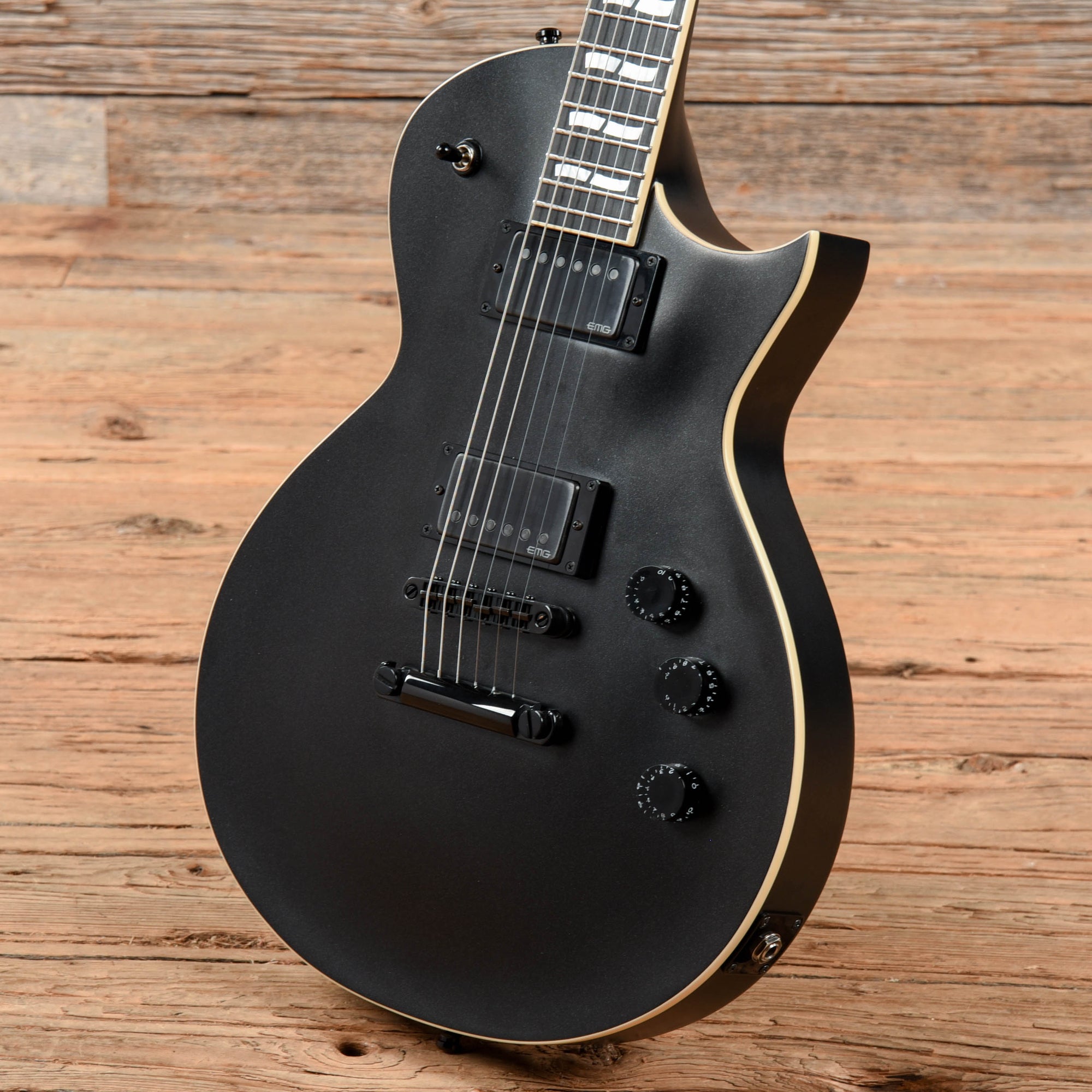 ESP USA Eclipse Satin Black – Chicago Music Exchange