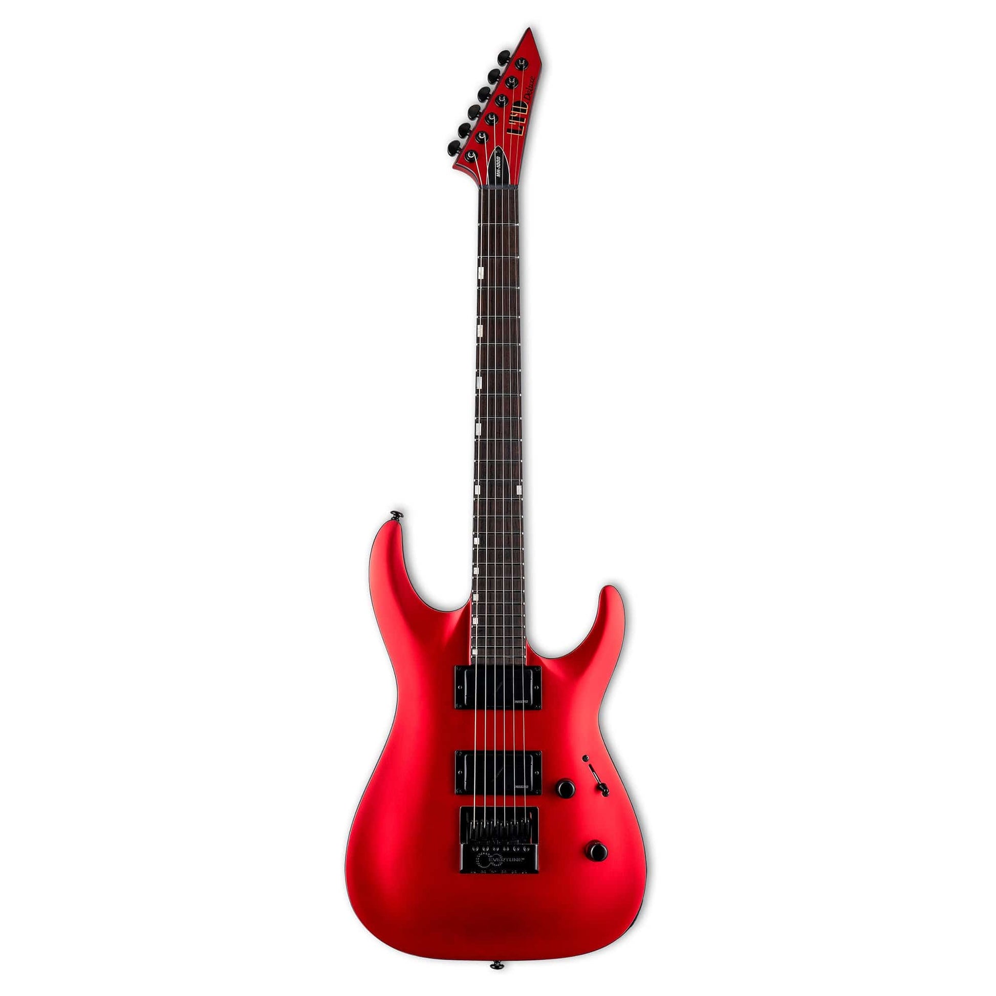 ESP LTD MH-1000 Evertune Candy Apple Red Satin – Chicago Music Exchange