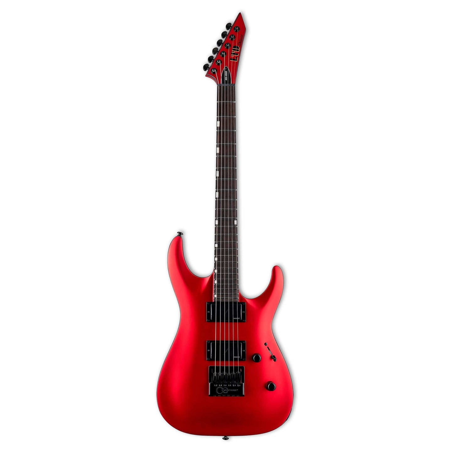 ESP LTD MH-1000 Evertune Candy Apple Red Satin – Chicago Music Exchange