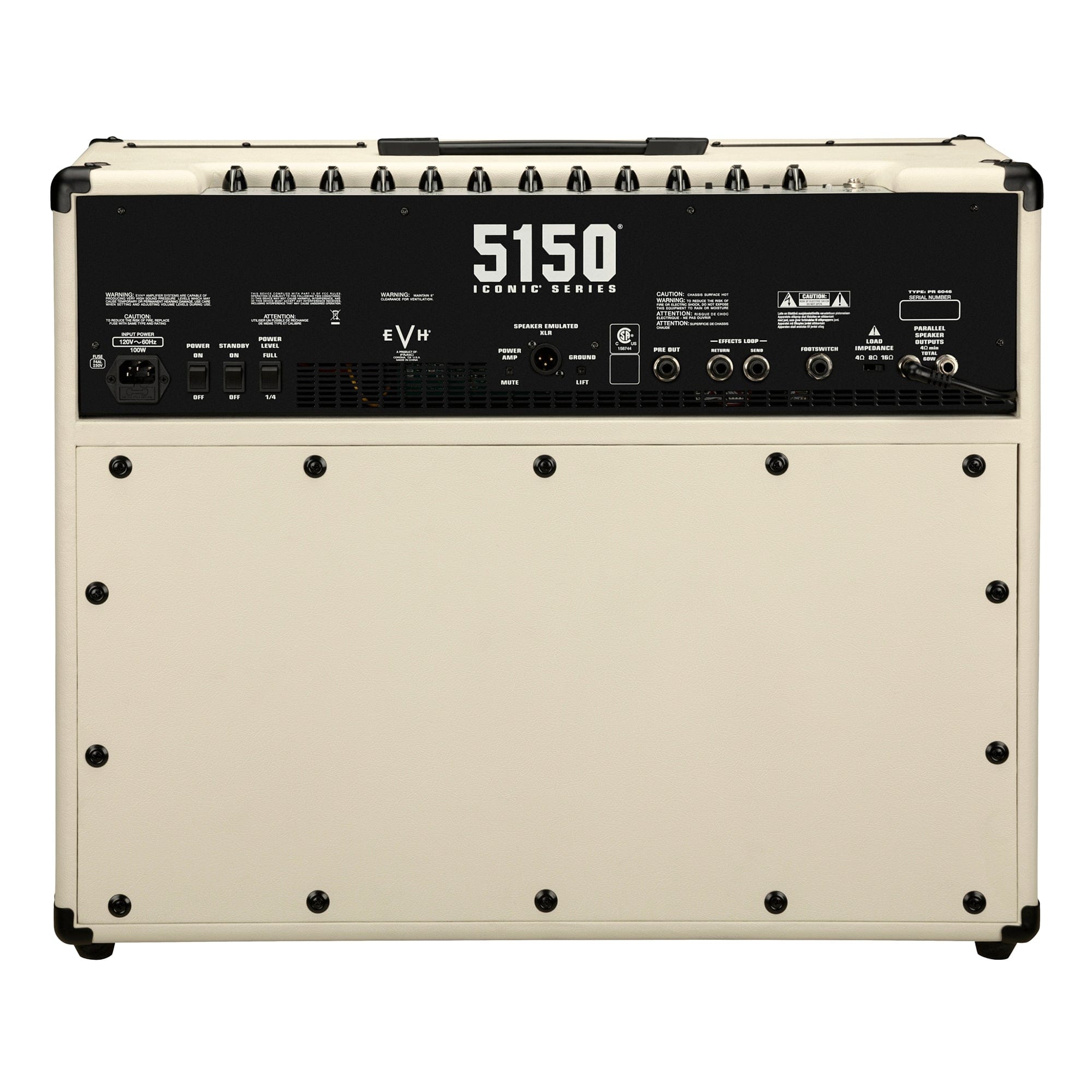 EVH 5150 Iconic Series 60W 2X12 Combo Ivory – Chicago Music Exchange