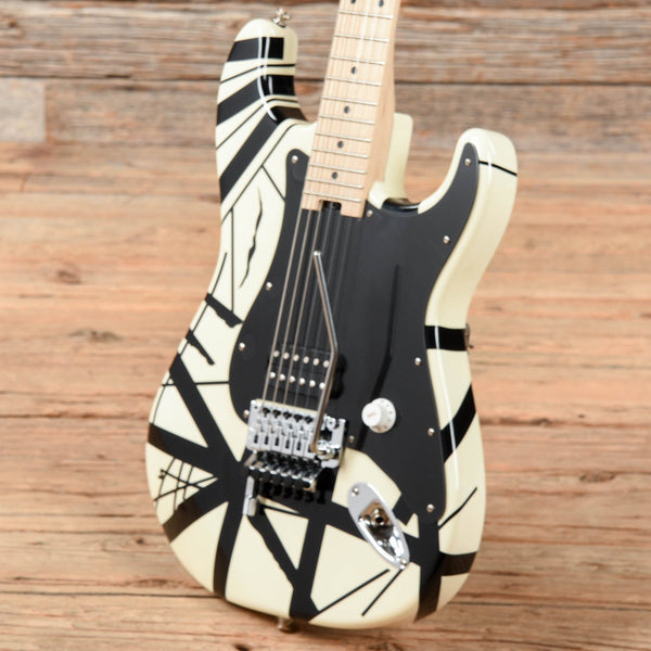 EVH Striped Series Black & White – Chicago Music Exchange