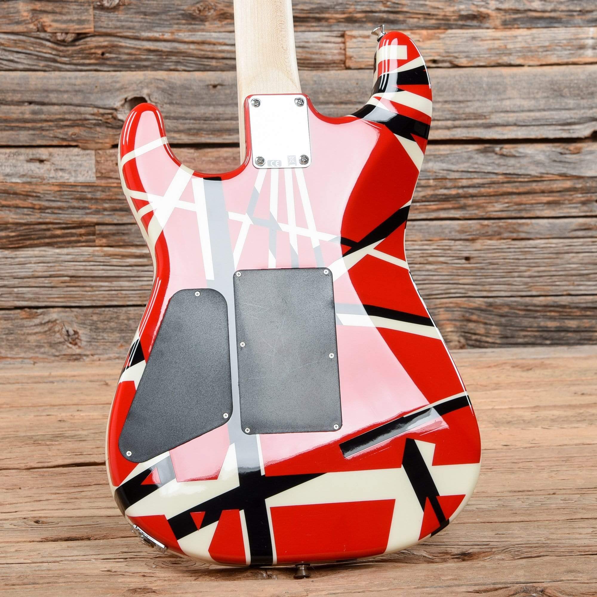 EVH Striped Series Electric Guitar Red/Black/White 2017 – Chicago Music ...