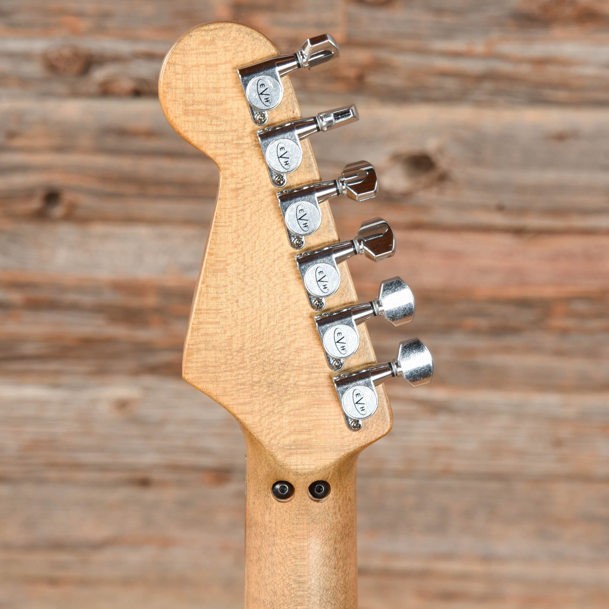 EVH Striped Series Frankie Red / White / Black Stripes Relic 2021 ...