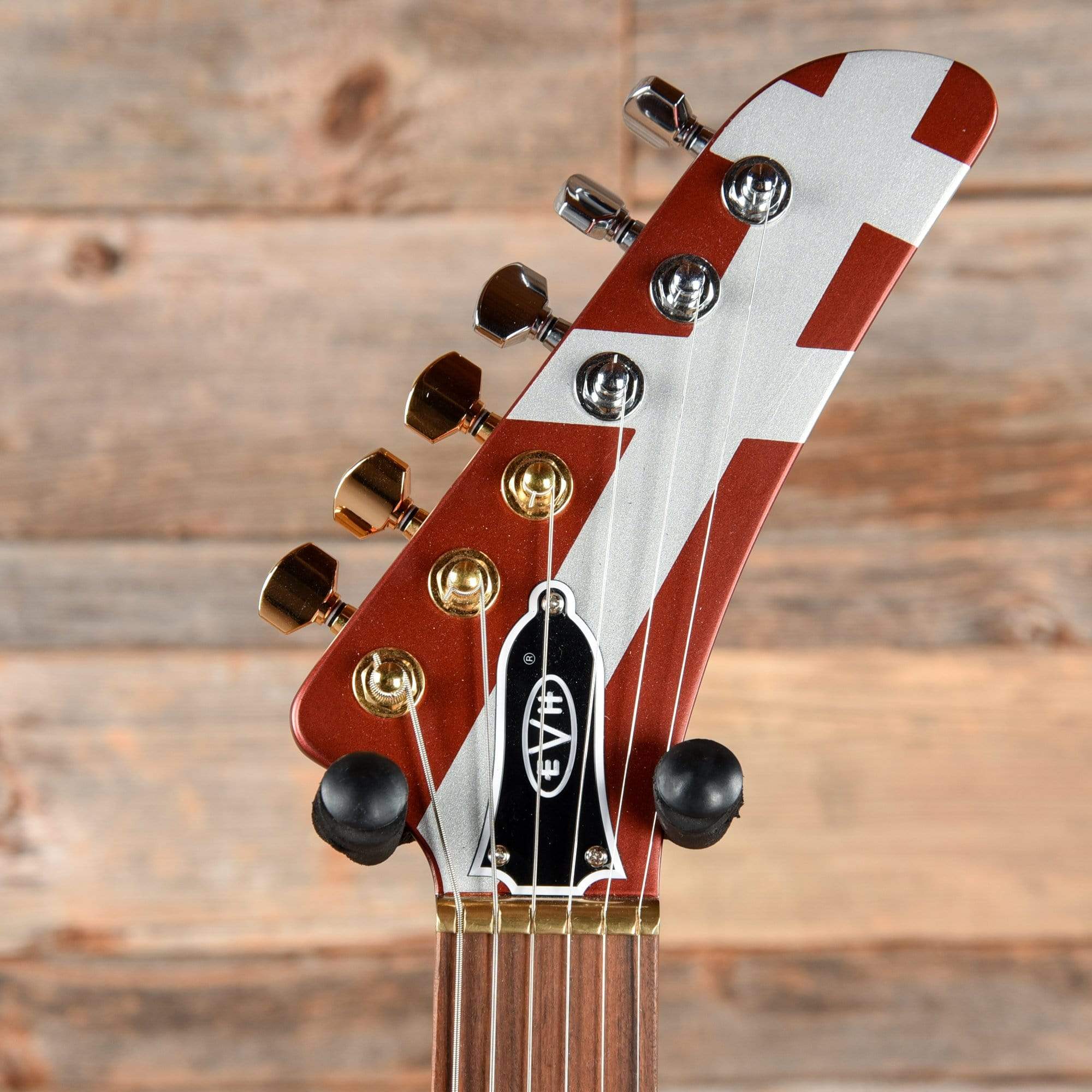 EVH Striped Series Shark Burgundy/Silver Stripes 2019 – Chicago Music ...