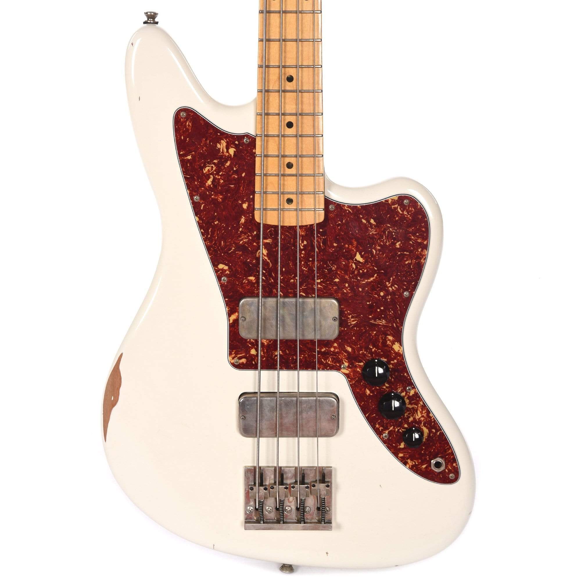 Fano Standard JM4-FB Olympic White Distressed – Chicago Music Exchange