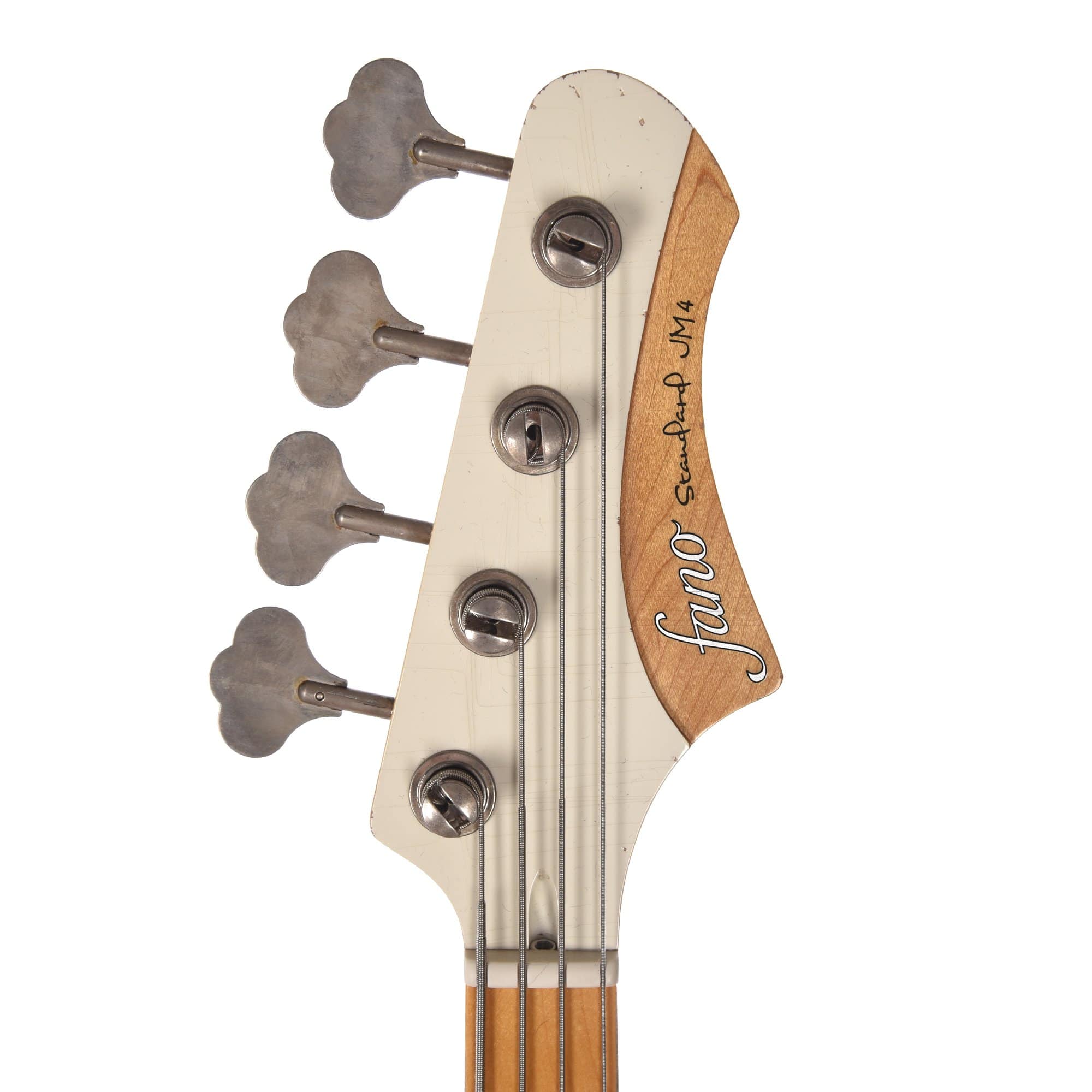 Fano Standard JM4-FB Olympic White Distressed – Chicago Music Exchange