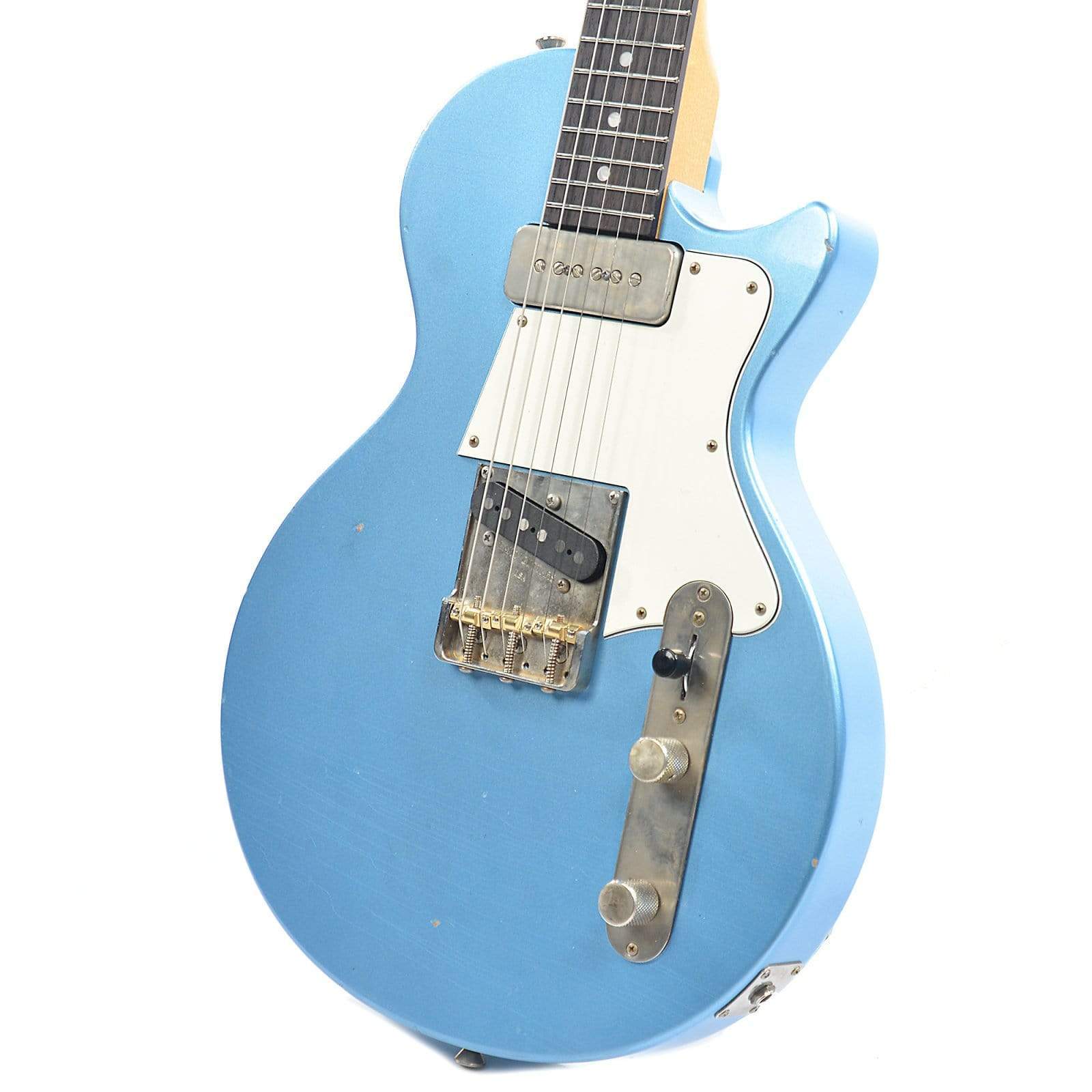 Fano Standard SP6/T90 Ice Blue Metallic Distressed – Chicago Music Exchange