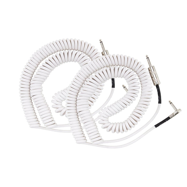 Fender Jimi Hendrix Voodoo Child 30' Cable White 2 Pack Bundle ...