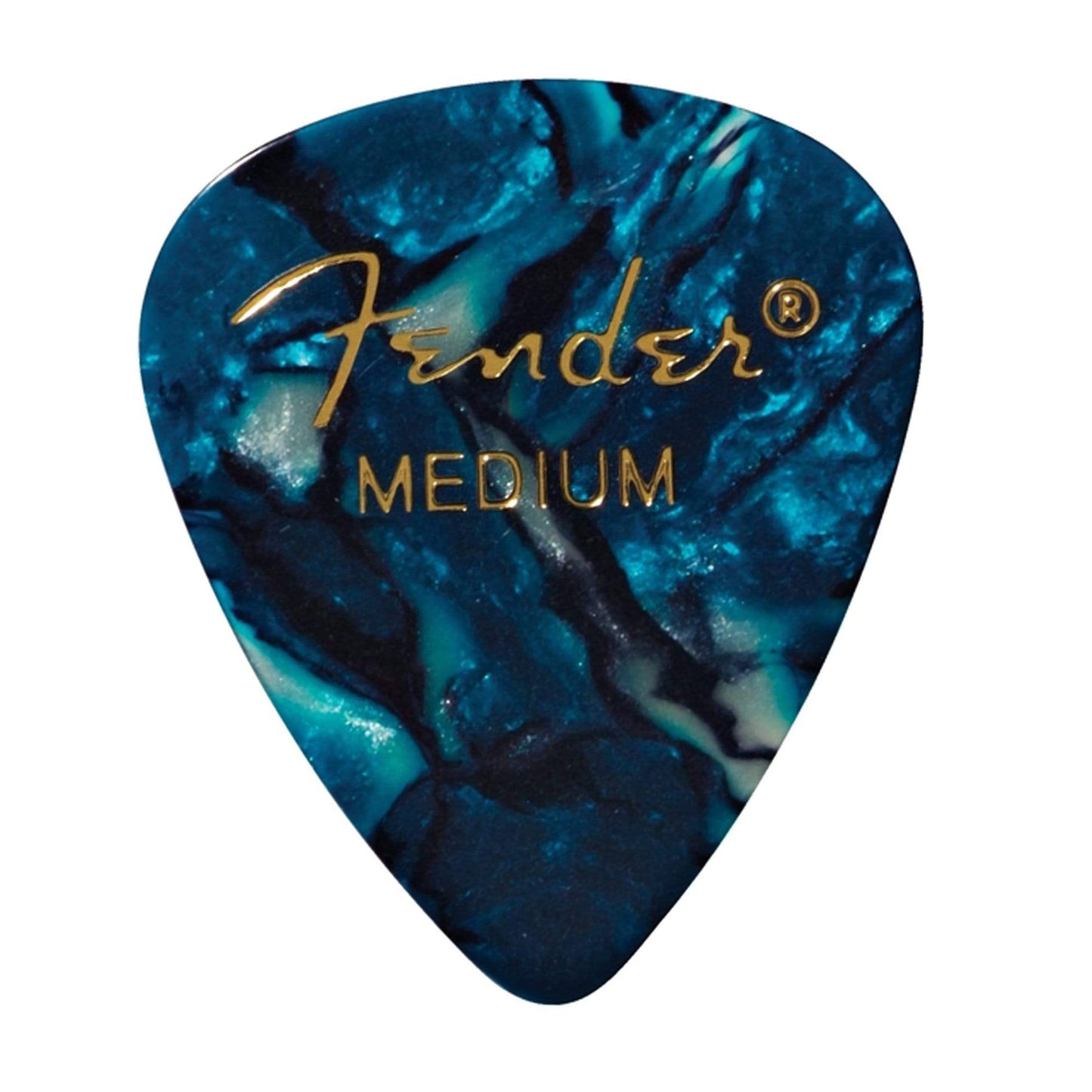Fender 351 Pick Pack Ocean Turquoise Medium 4 Pack (48) Bundle ...