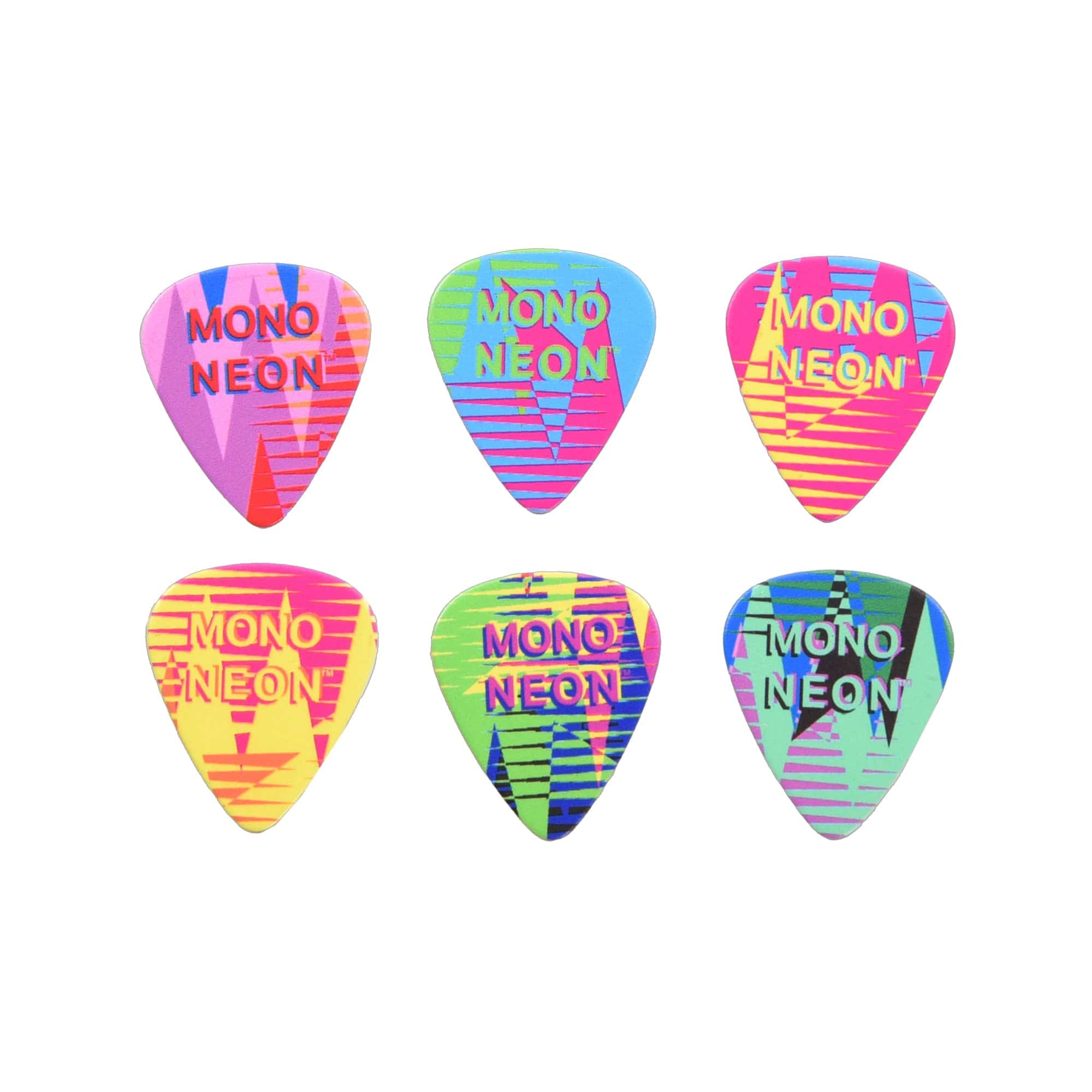Fender MonoNeon Pick Tin Medium Set of 6 – Chicago Music Exchange