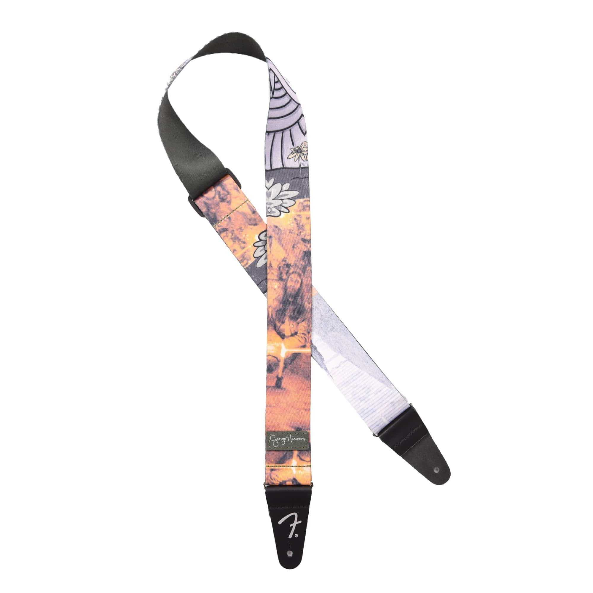 Fender George Harrison All Things Must Pass Friar Park Strap Multi 2 ...