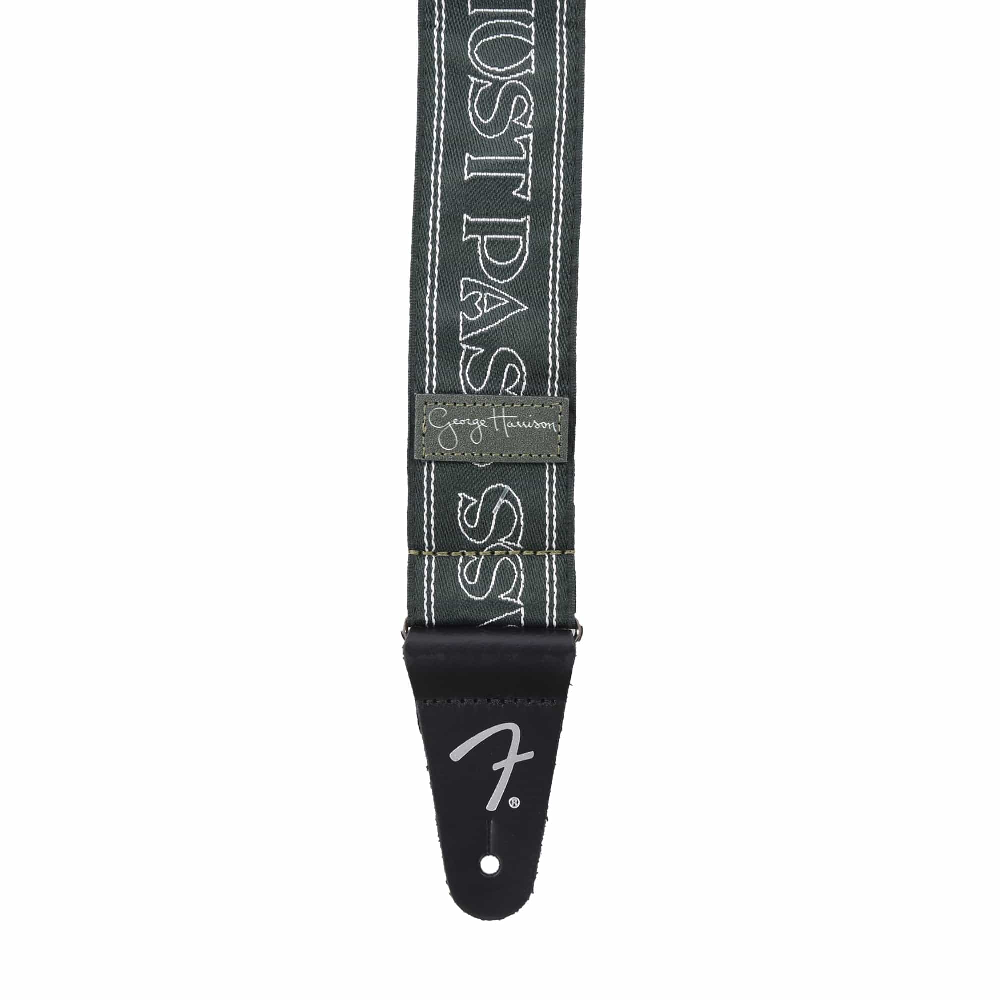 Fender George Harrison All Things Must Pass Logo Strap Green – Chicago ...