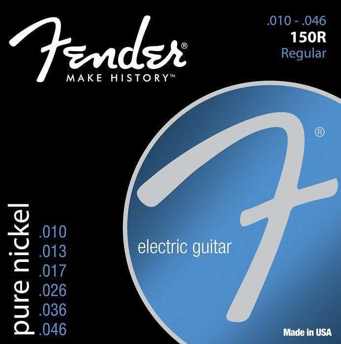 Fender 150R Pure Nickel Electric Guitar Strings 10-46 – Chicago Music ...