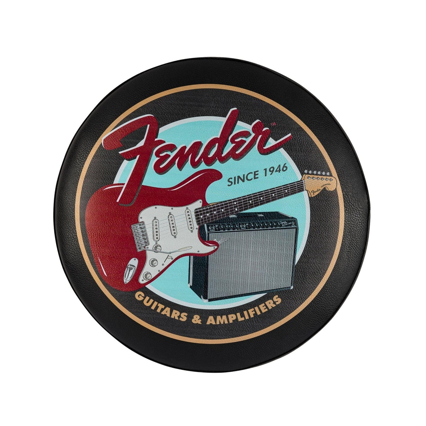 Fender Guitars & Amps Pick Pouch Barstool Black/Black 30" – Chicago ...