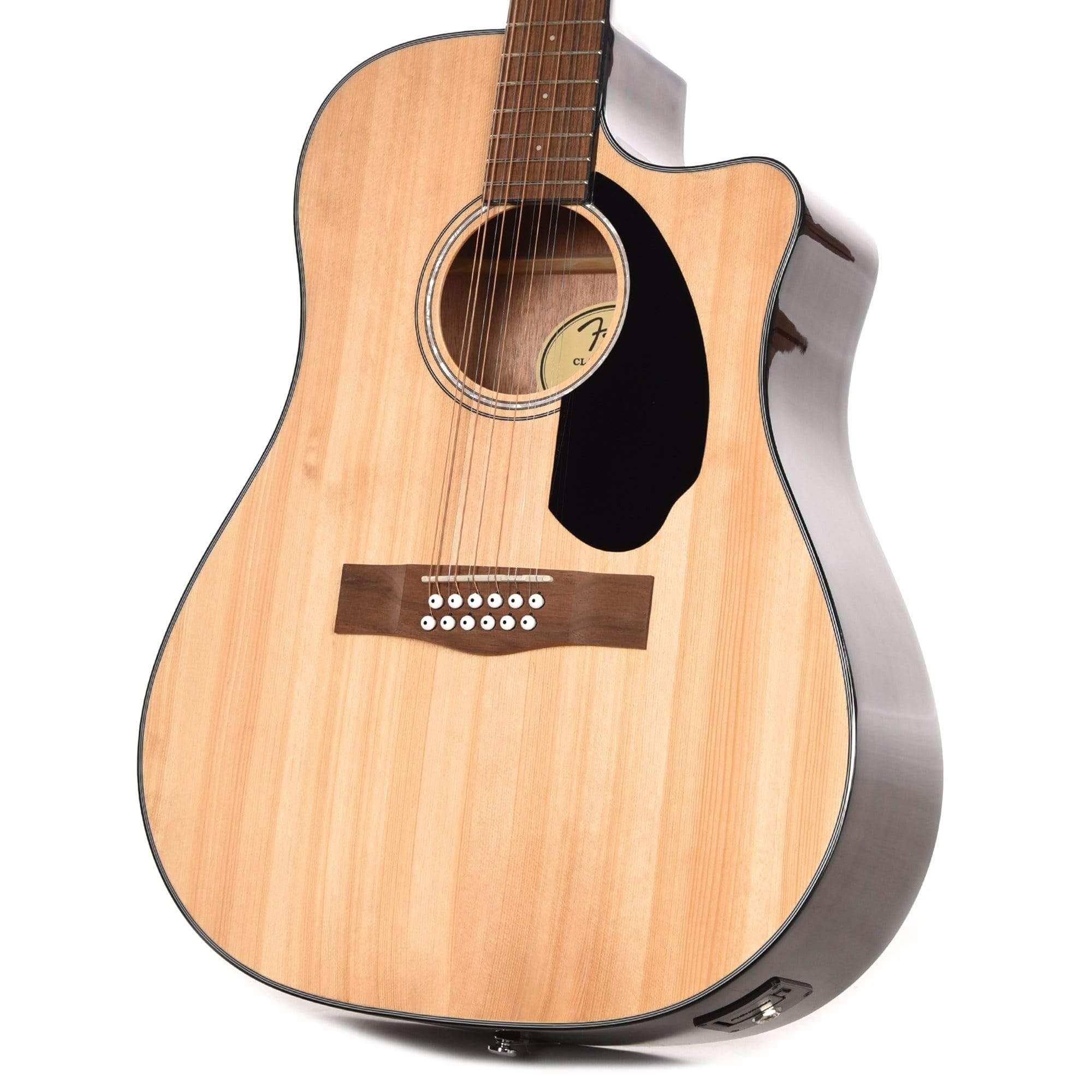 Fender CD-60SCE-12 12-String Acoustic-Electric Dreadnought Natural ...