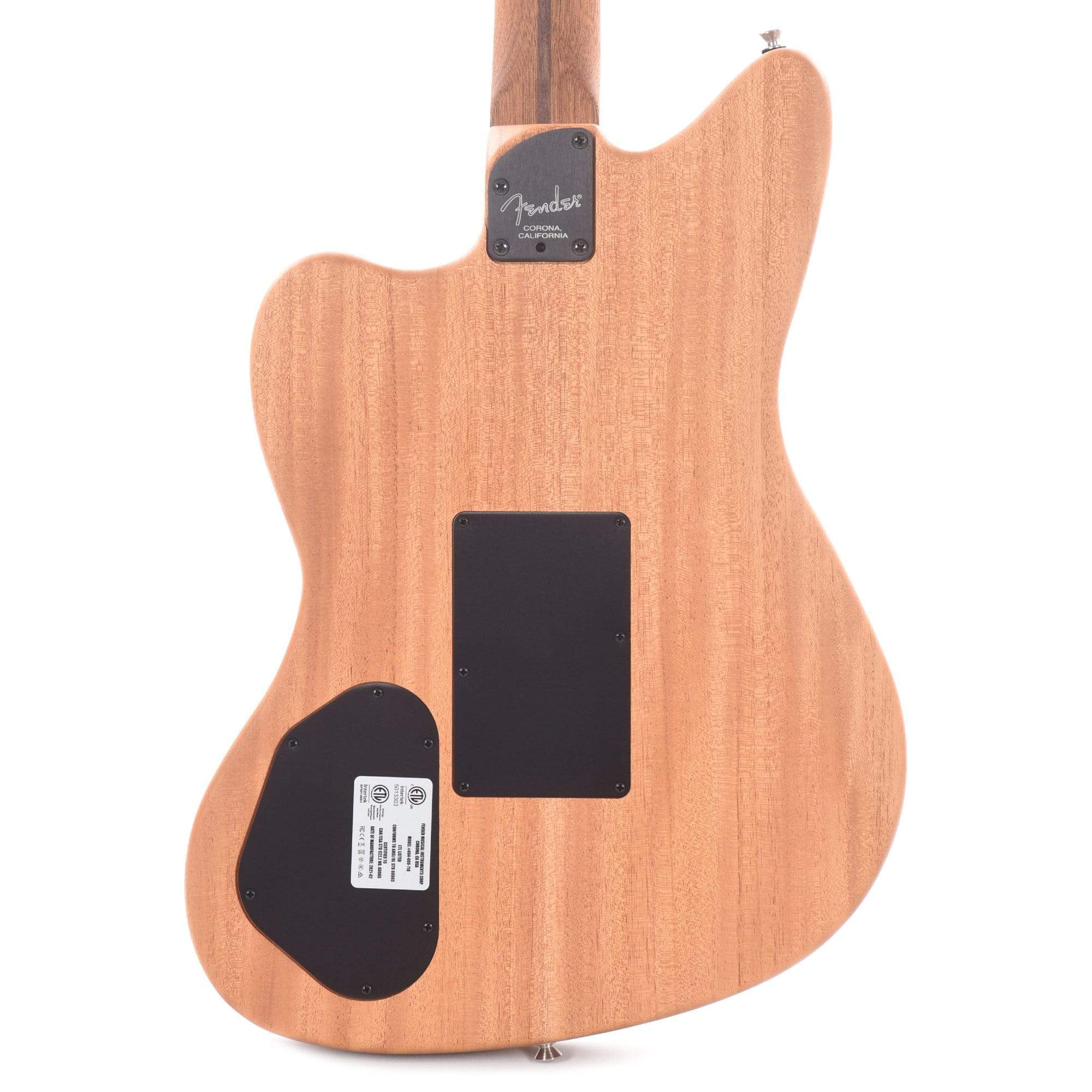 Fender American Acoustasonic Jazzmaster Natural – Chicago Music Exchange