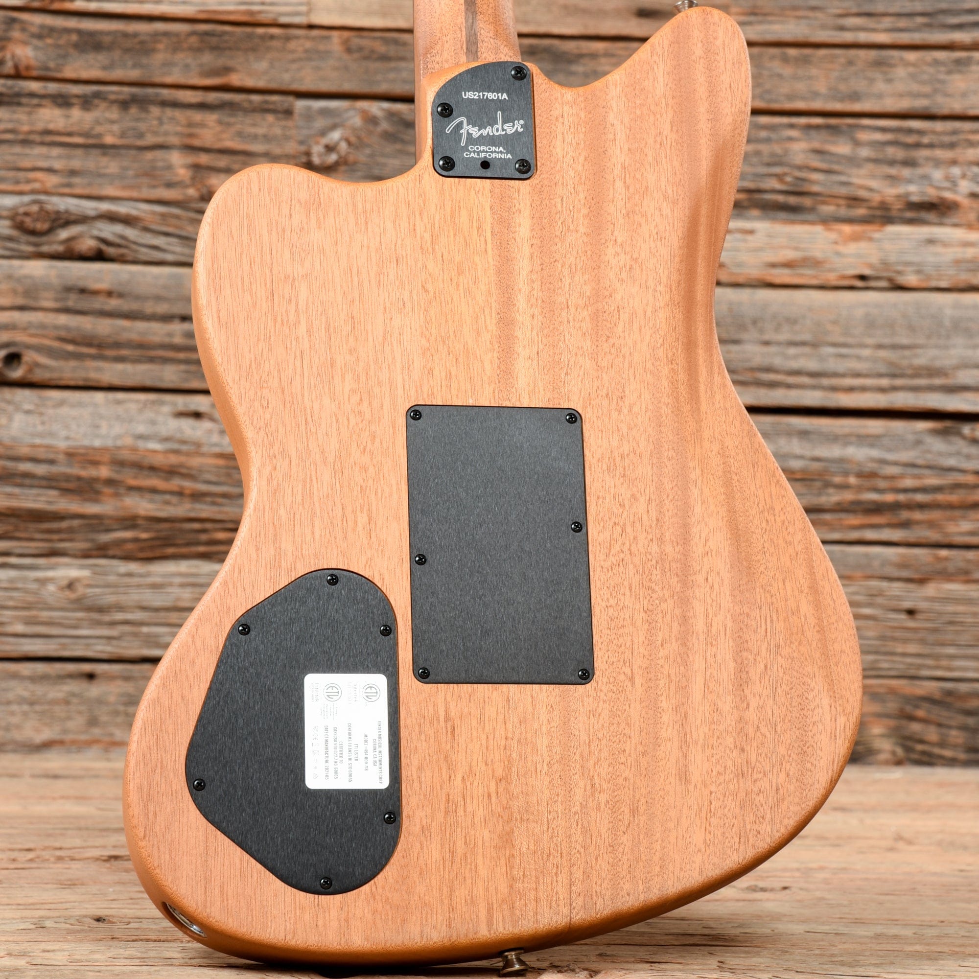 Fender American Acoustasonic Jazzmaster Natural 2021 – Chicago Music ...