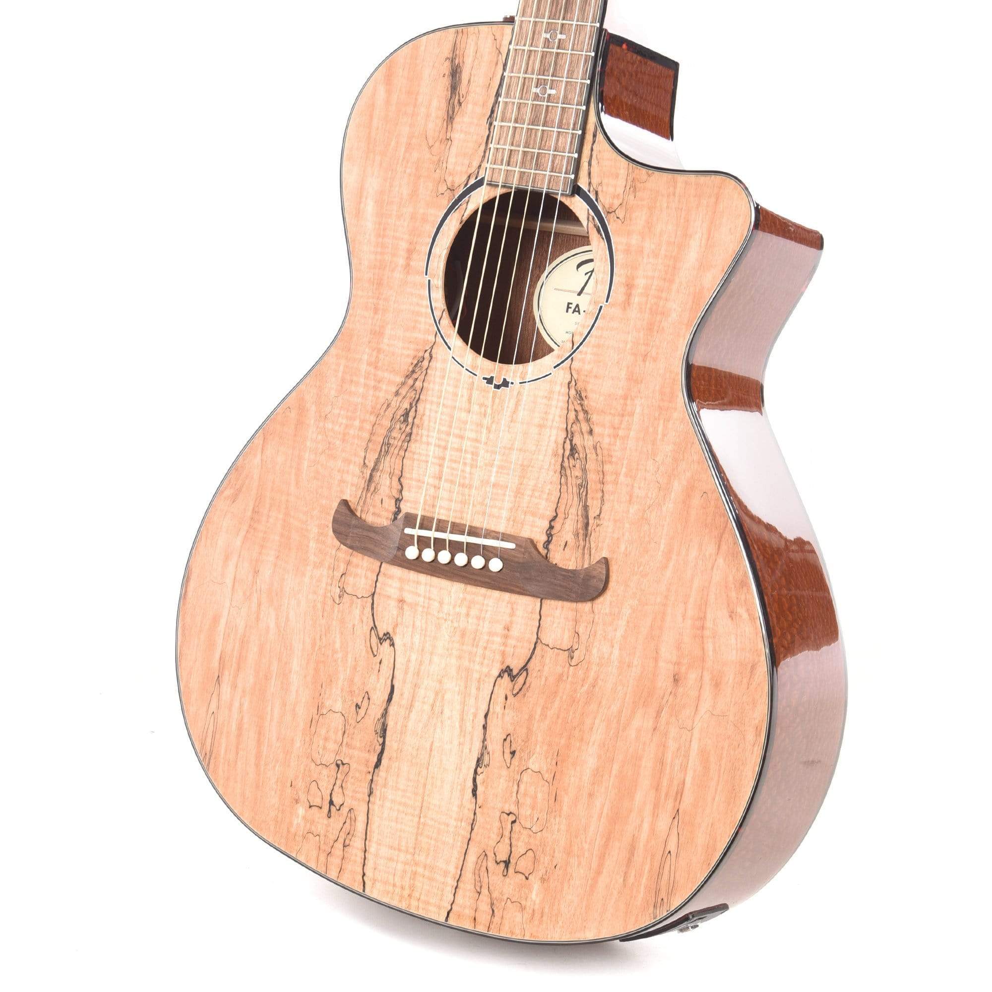 Fender FSR FA-345CE Spalted Maple Natural – Chicago Music Exchange