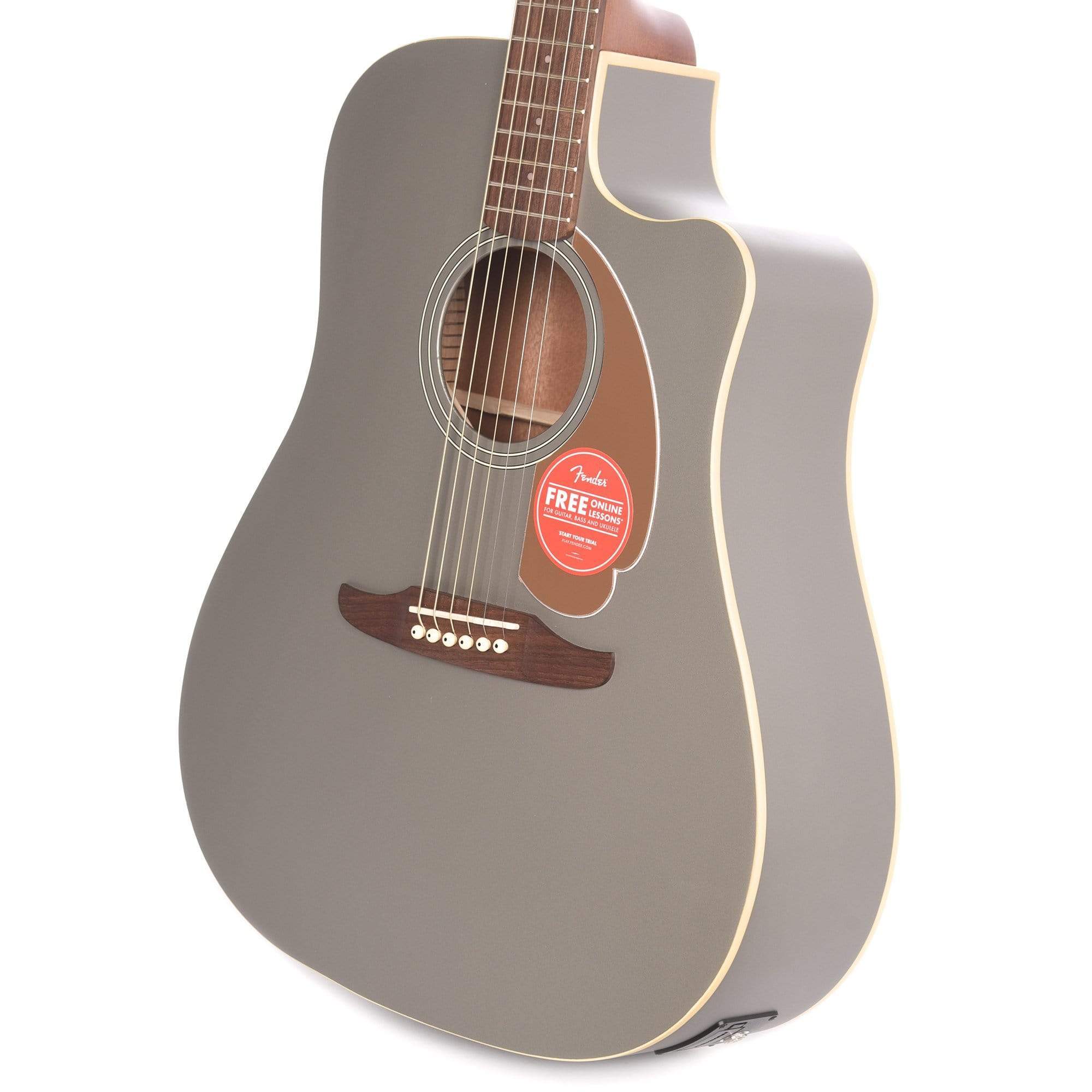 Fender Redondo Player Acoustic Slate Satin – Chicago Music Exchange