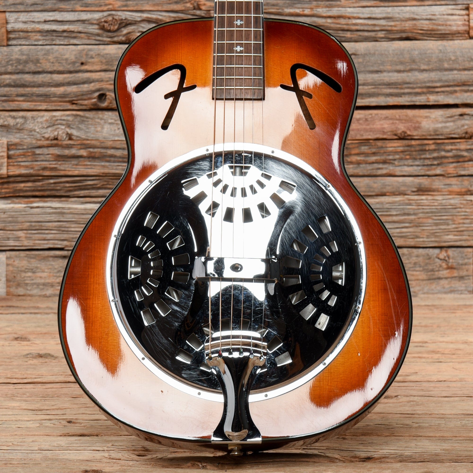 Fender FR-50 Resonator Sunburst – Chicago Music Exchange