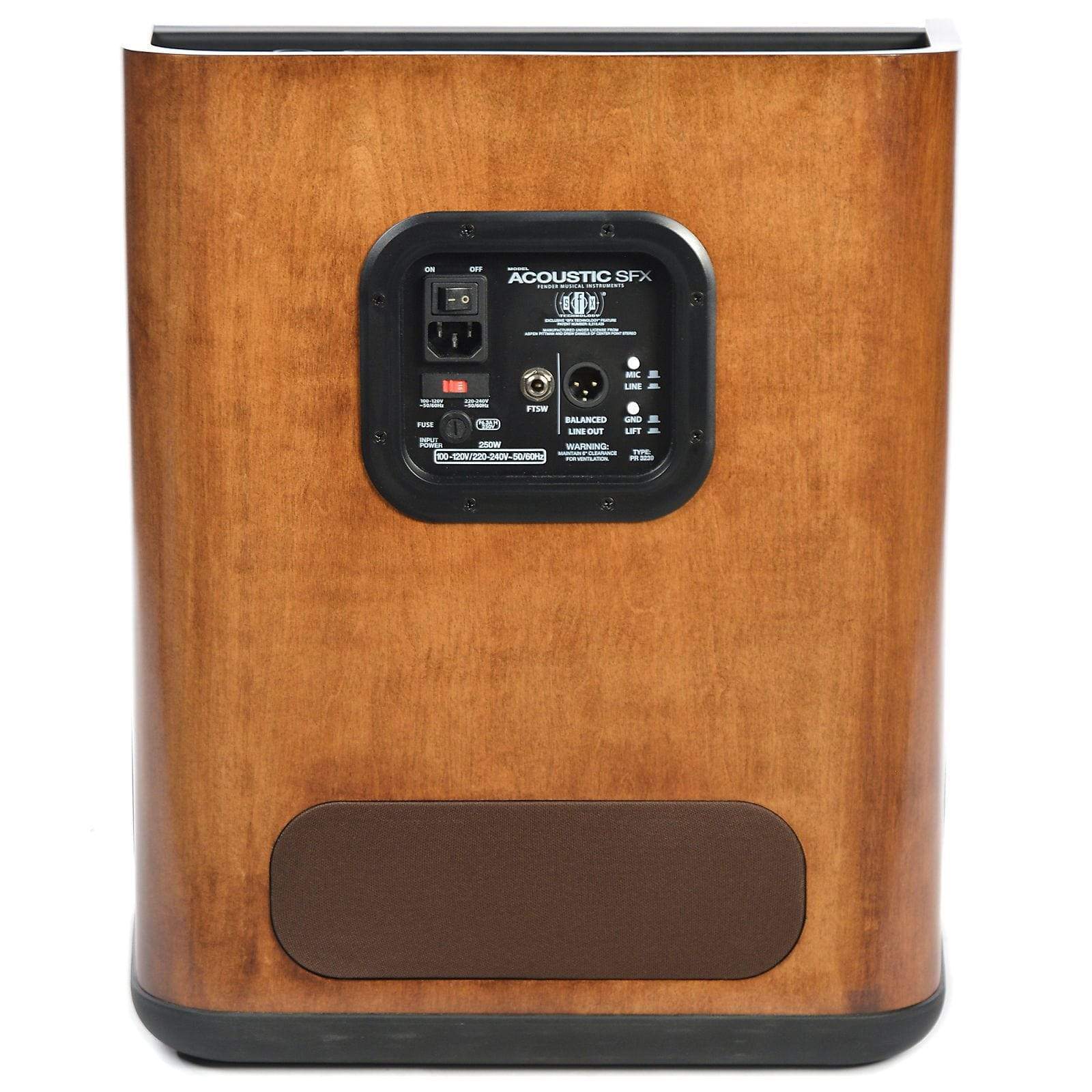 Fender Acoustic SFX Stereo Combo Hand Rubbed Walnut Finish – Chicago ...
