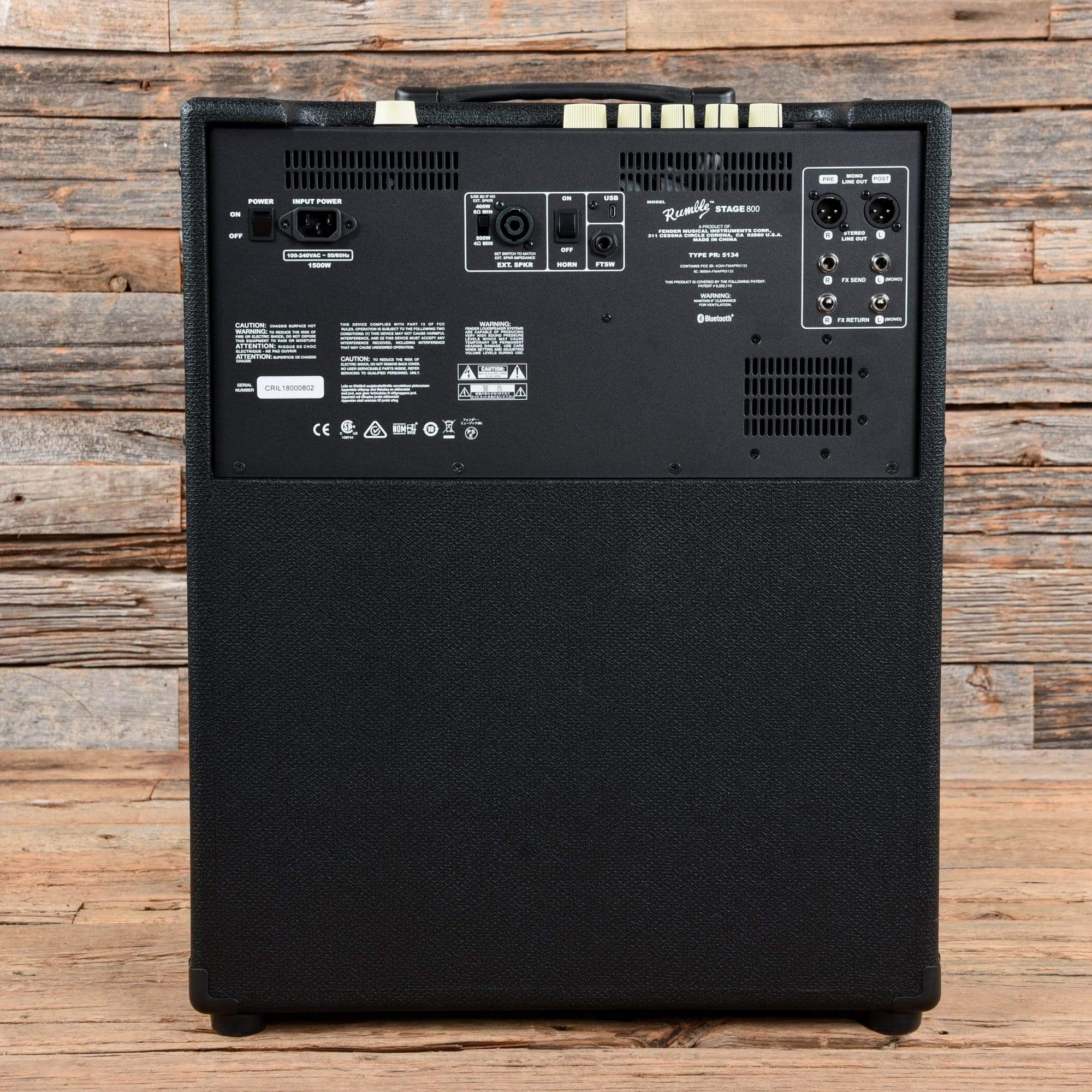 Fender Rumble Stage 800 2x10 Combo w/Footswitch – Chicago Music Exchange