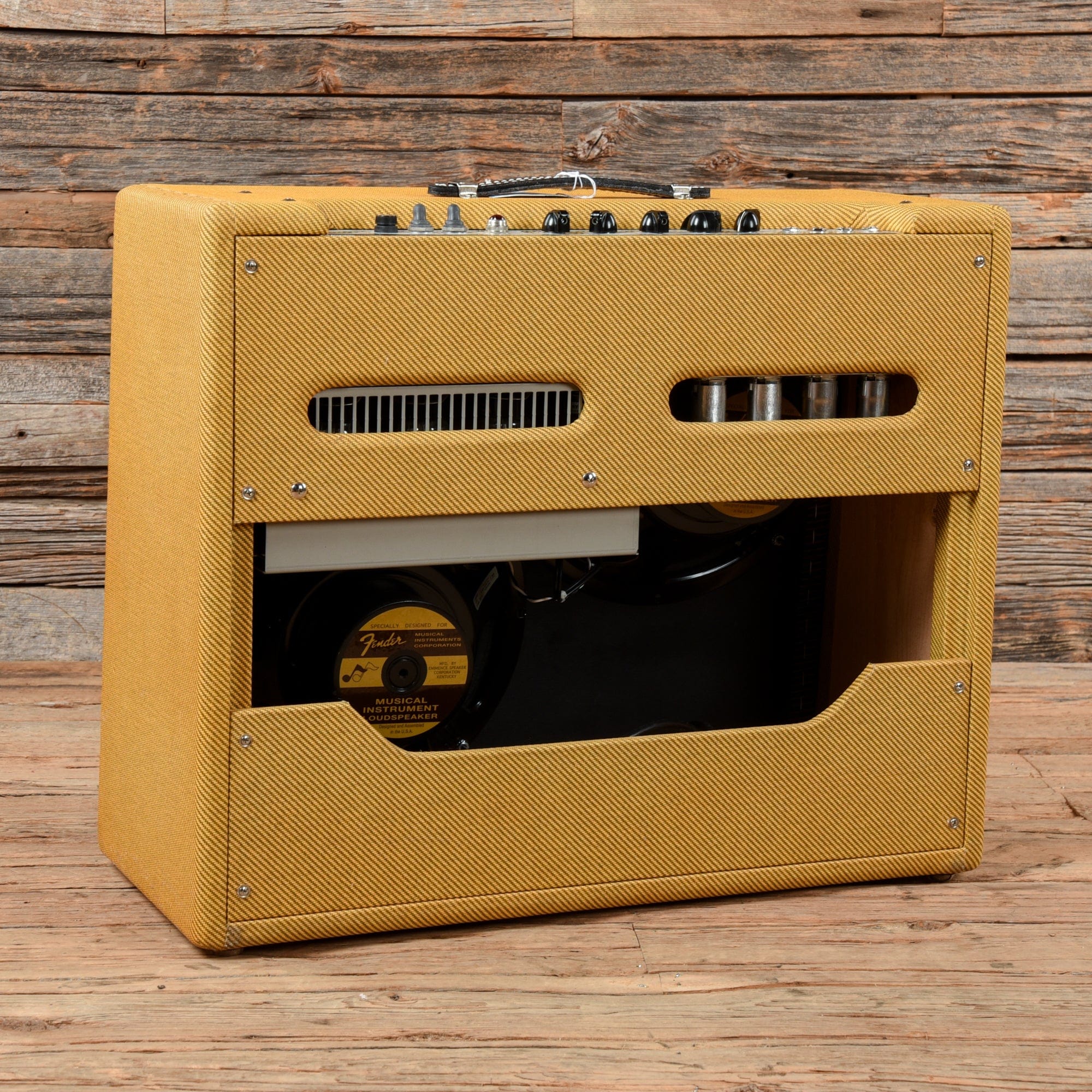 Fender '57 Custom Twin-Amp 2-Channel 40-Watt 2x12" Guitar Combo Tweed ...