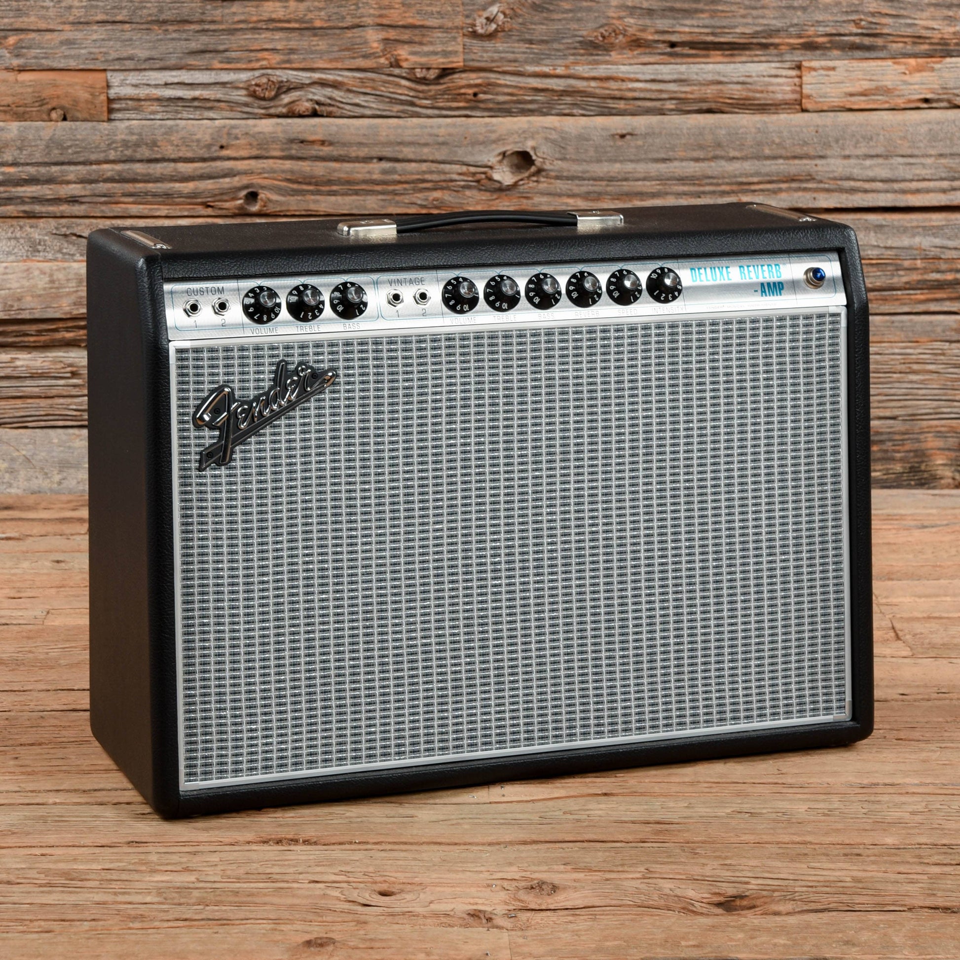 Fender '68 Custom Deluxe Reverb 2-Channel 22-Watt 1x12" Guitar Combo ...