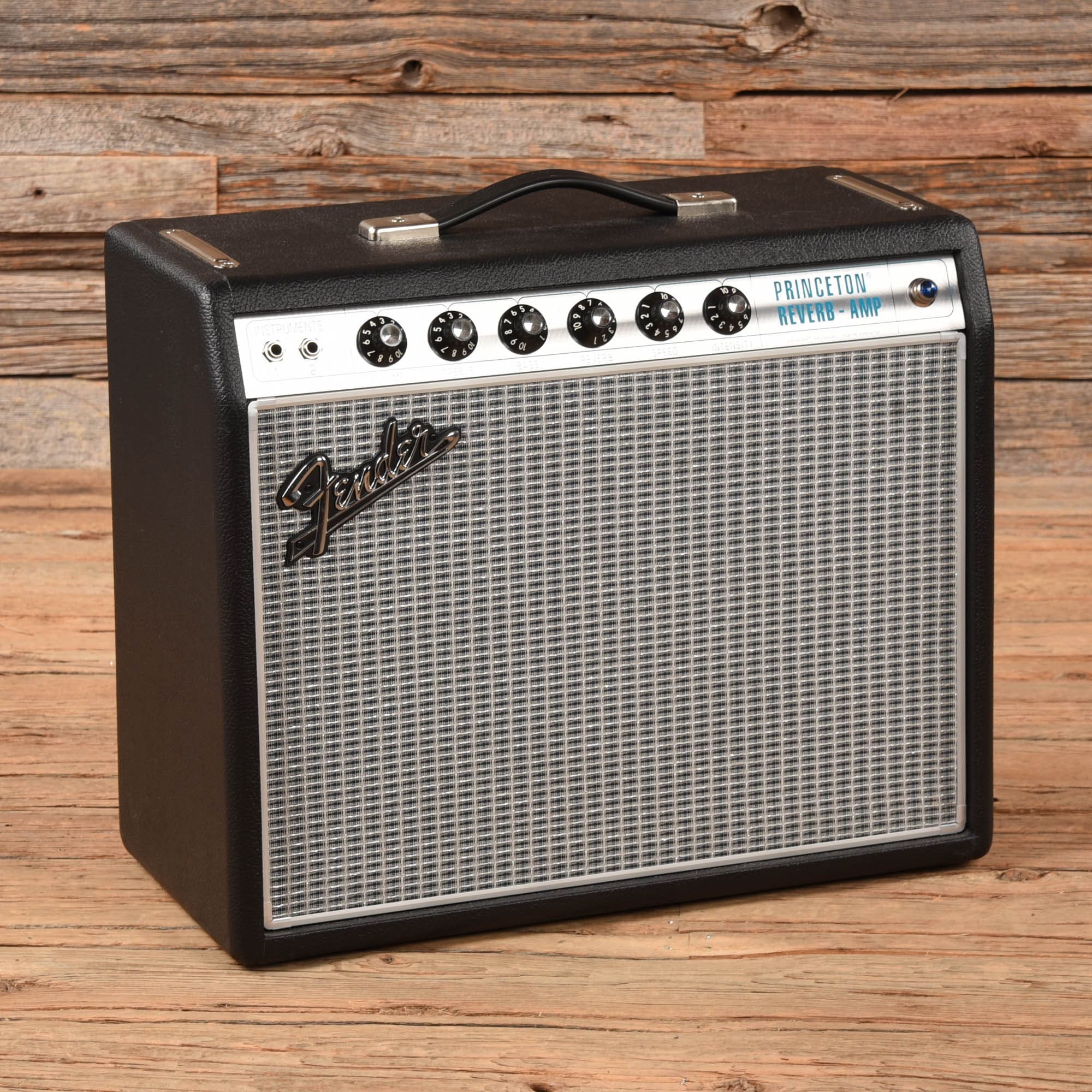 Fender '68 Custom Princeton Reverb-Amp 12-Watt 1x10" Guitar Combo ...