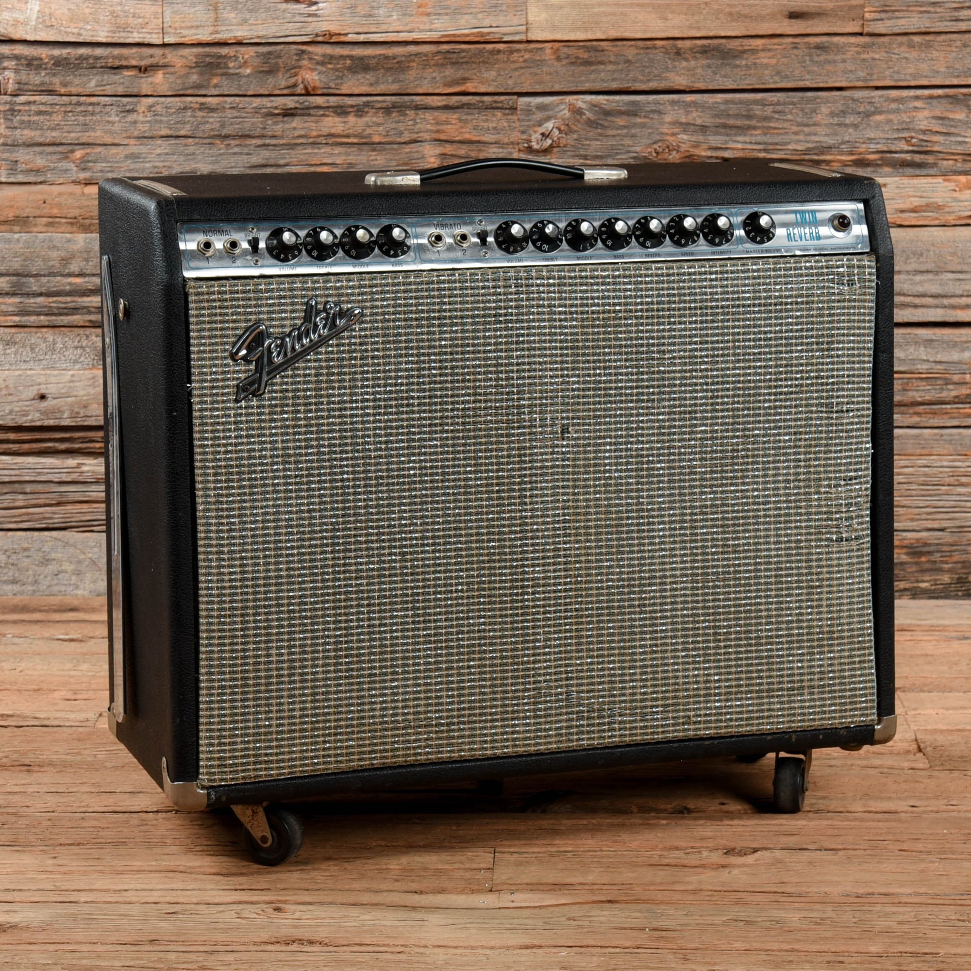 Fender Twin Reverb 2-Channel 135-Watt 2x12" Guitar Combo 1970s ...
