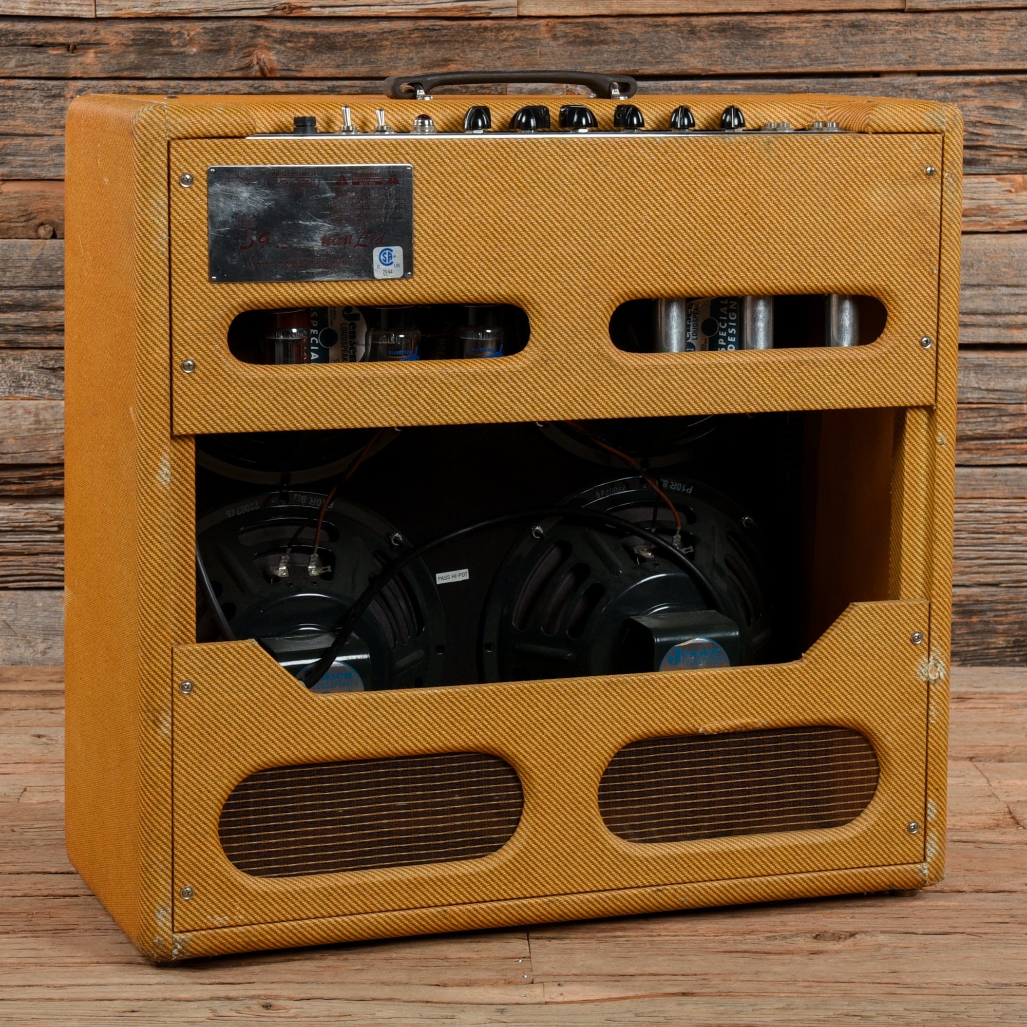 Fender '59 Bassman LTD Reissue 45-Watt 4x10" Guitar Combo Lacquered Tw ...