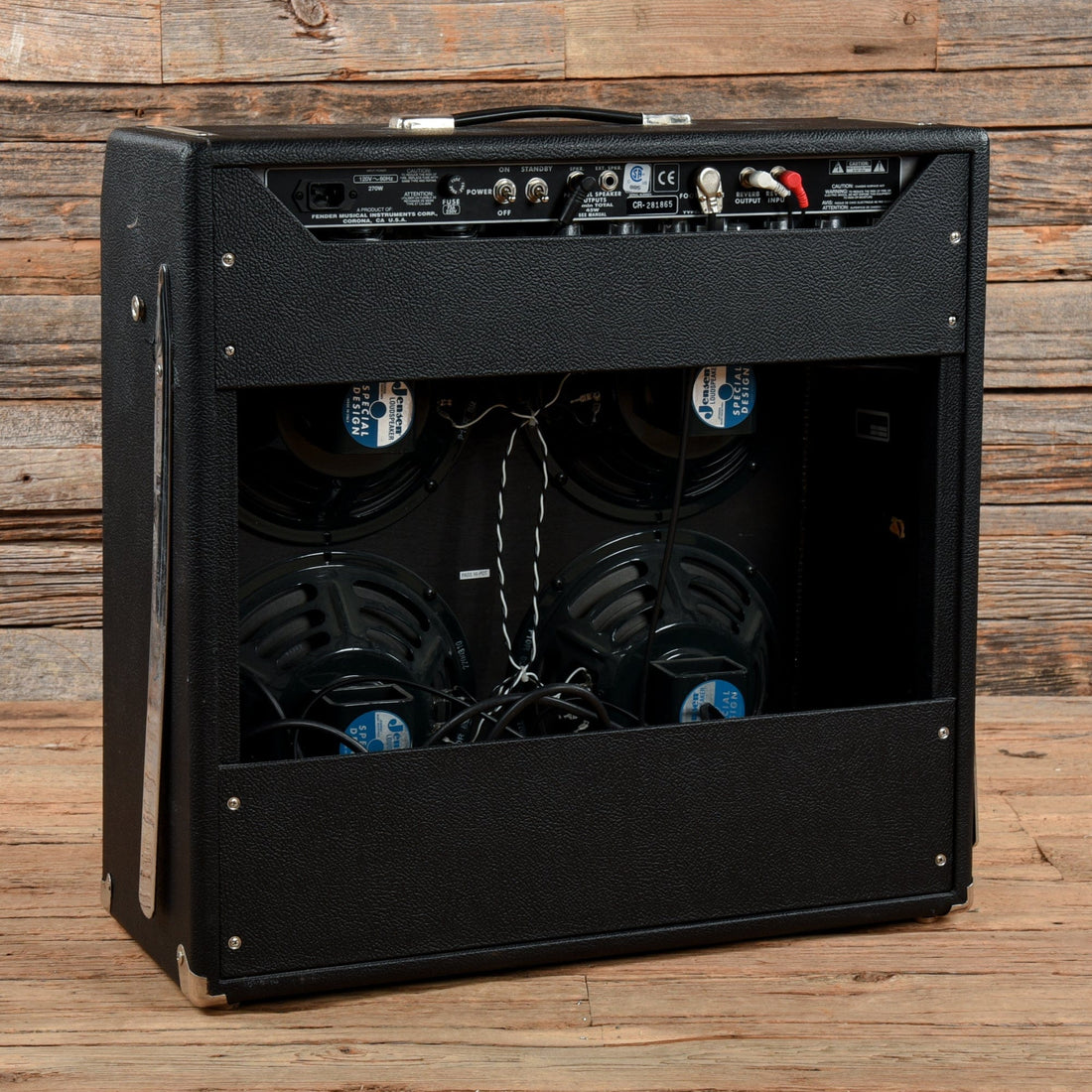 Fender '65 Super Reverb Reissue 45-Watt 4x10" Guitar Combo 2003 ...