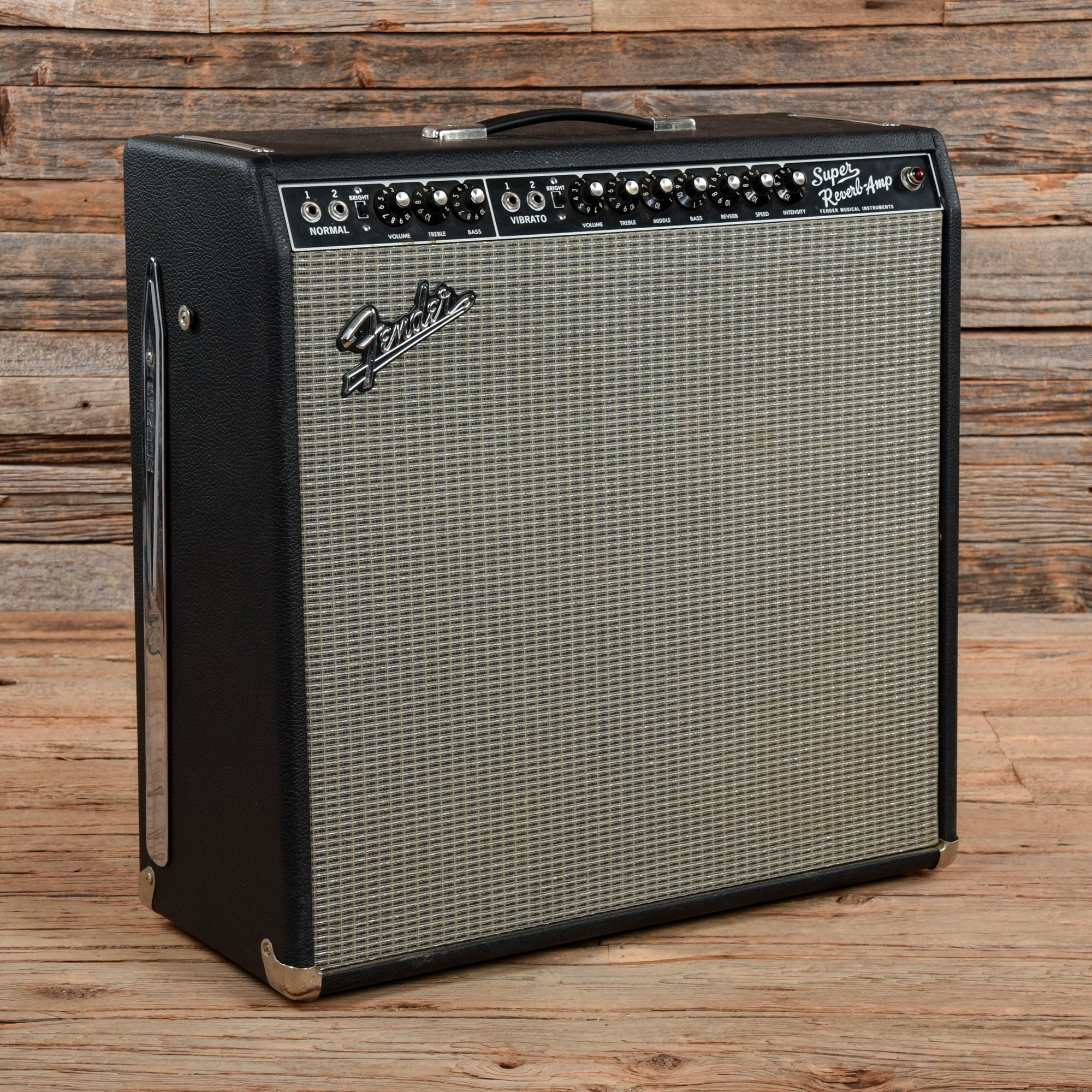 Fender '65 Super Reverb Reissue 45-Watt 4x10" Guitar Combo – Chicago ...