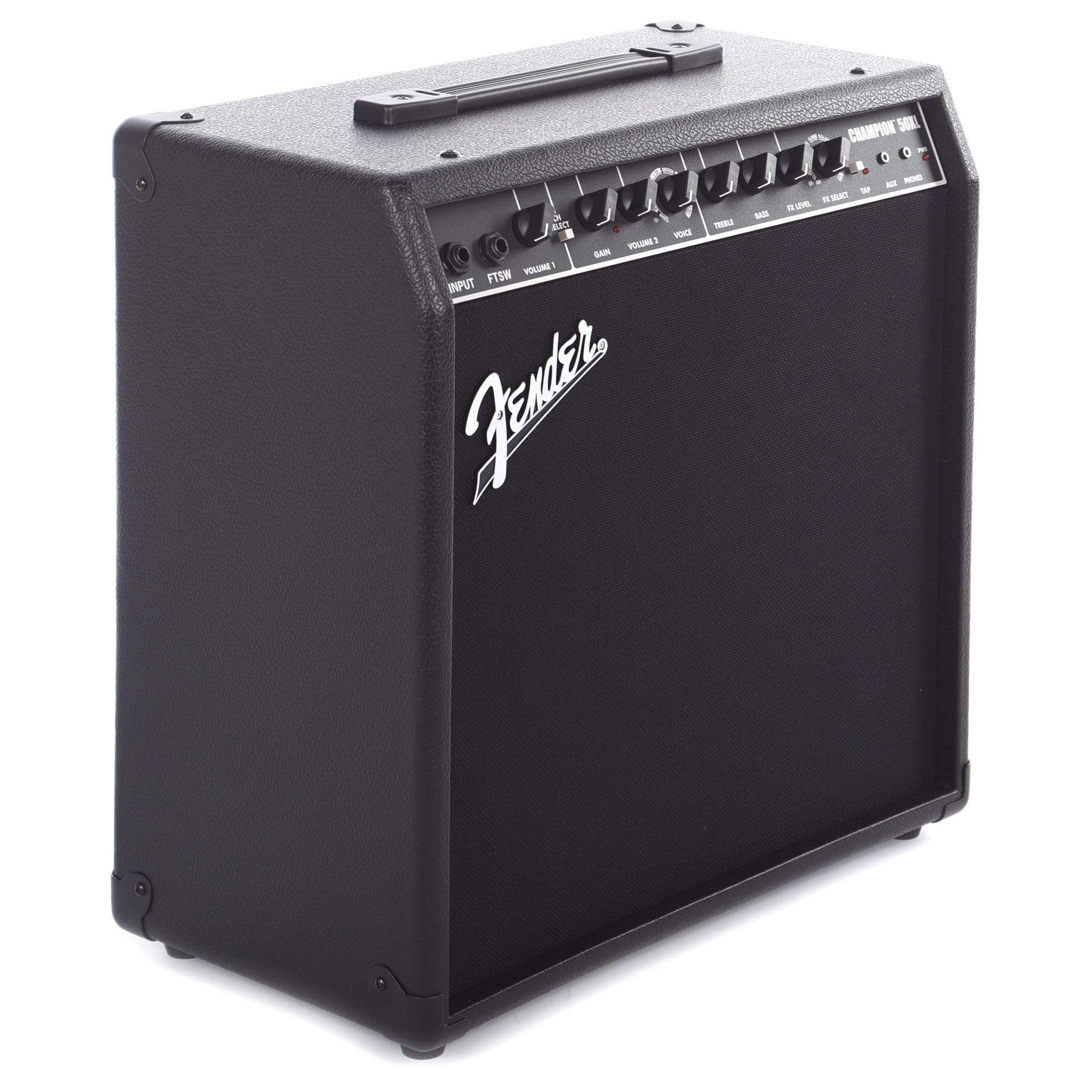 Fender Limited Champion 50XL 50W 1x12 Combo Black – Chicago Music Exchange