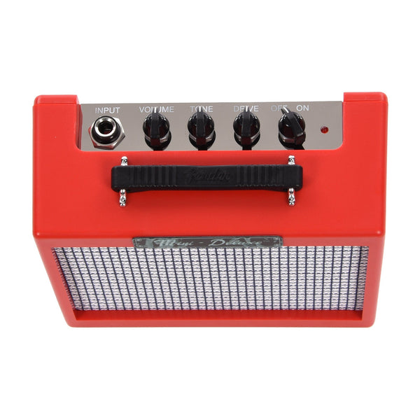 Fender Mini Deluxe Amp Red – Chicago Music Exchange