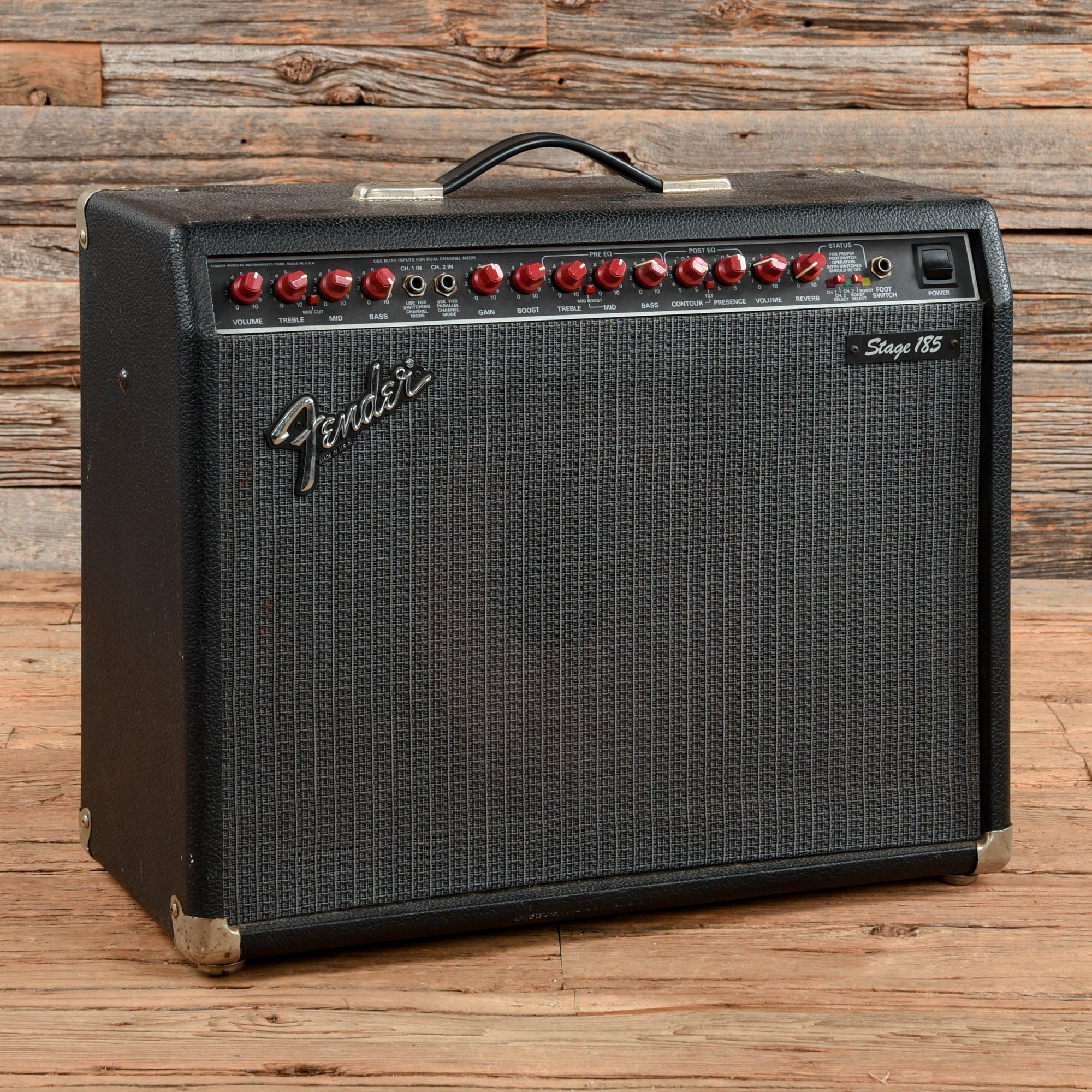 Fender Stage 185 2-Channel 150-Watt 1x12" Solid State Guitar Combo 198 ...