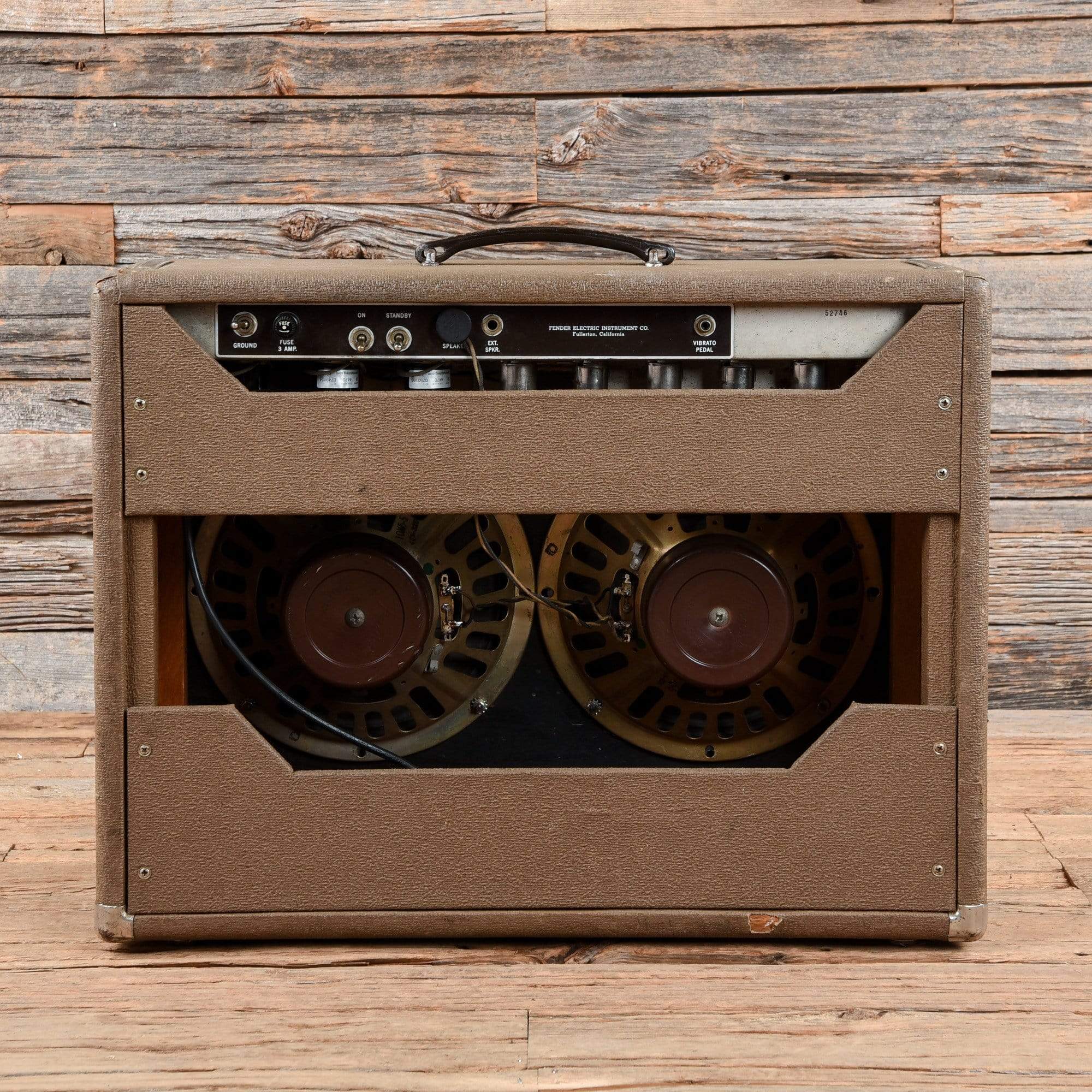 Fender Super-Amp Brown 1962 – Chicago Music Exchange