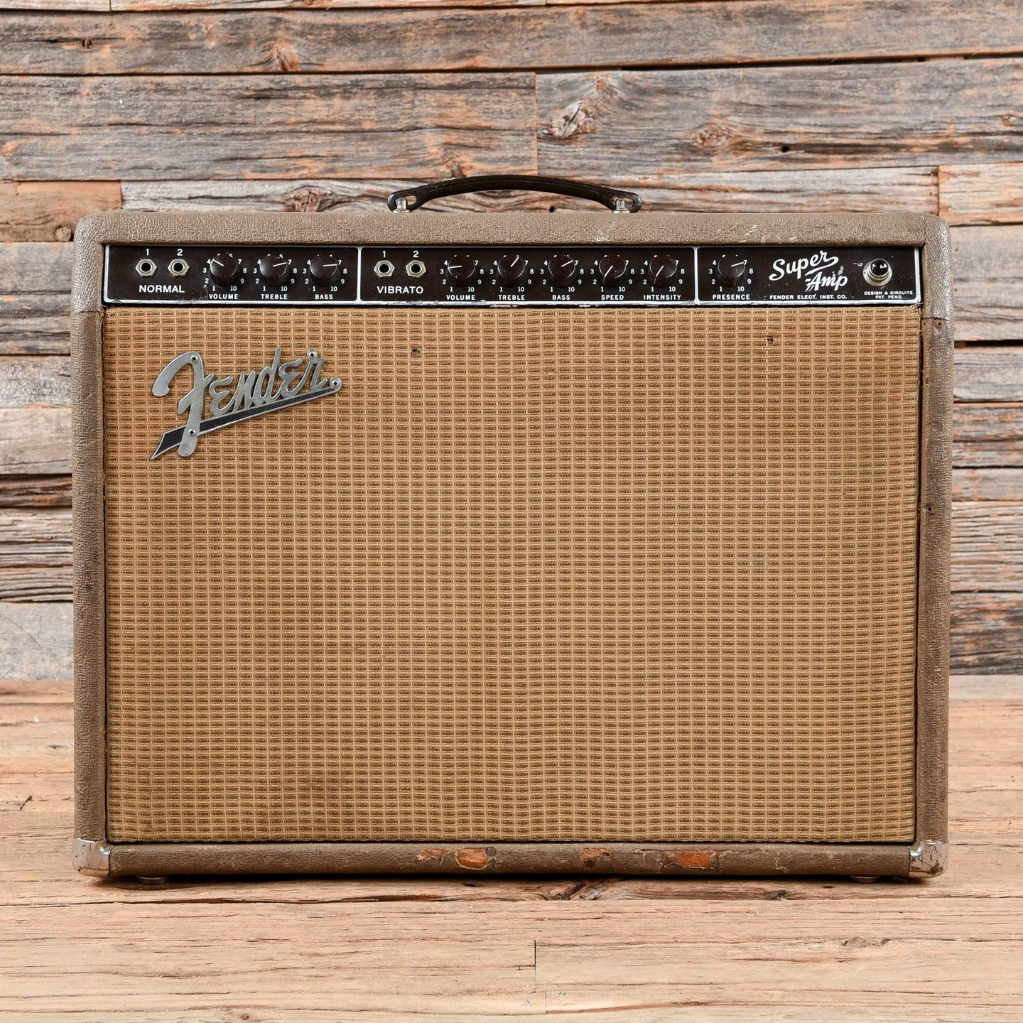 Fender Super-Amp Brown 1962 – Chicago Music Exchange
